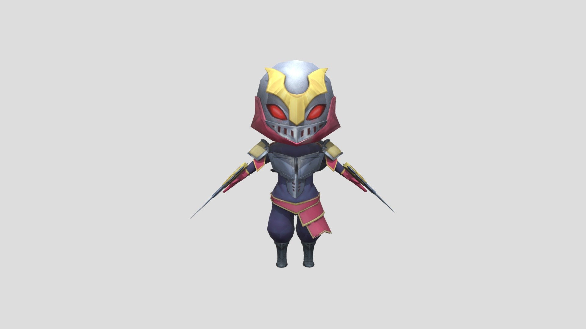 ZED CHIBI - 3D model by huy4901 [737f141] - Sketchfab