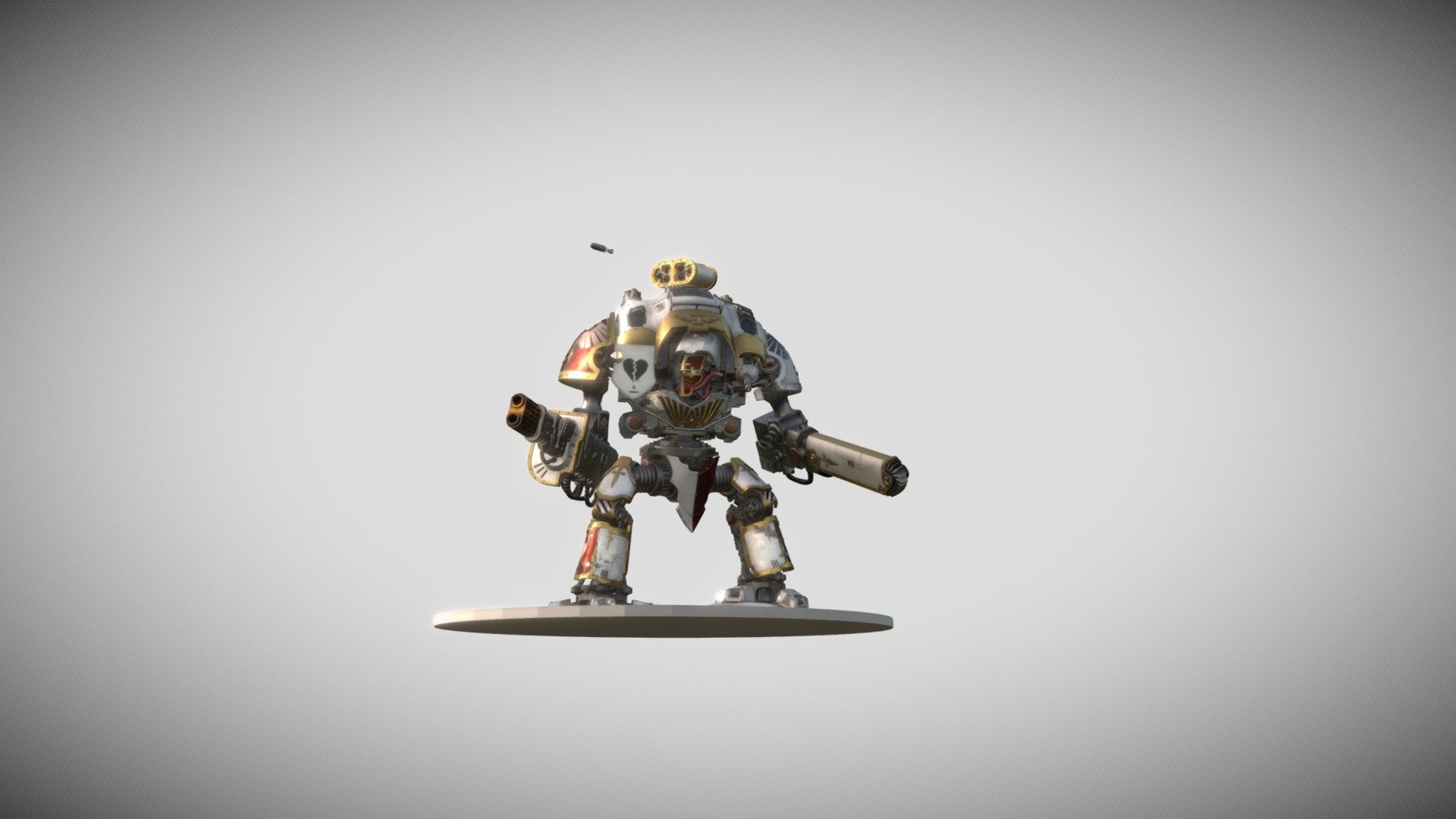Imperial Knight Errant - Warhammer 40K - 3D model by Marco (@Breino ...