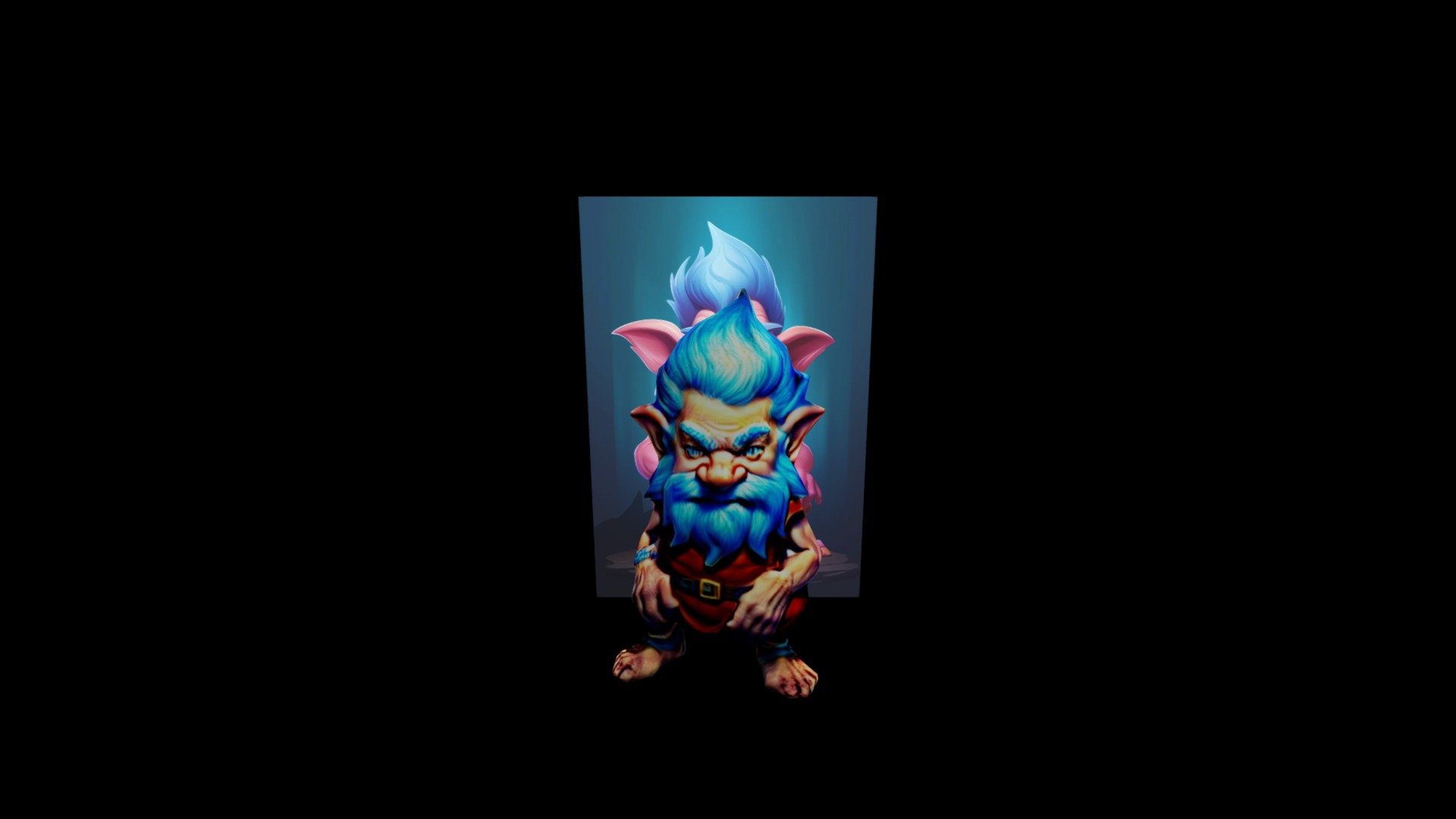 toy figurine of a cartoon character. - Download Free 3D model by klrxyz ...