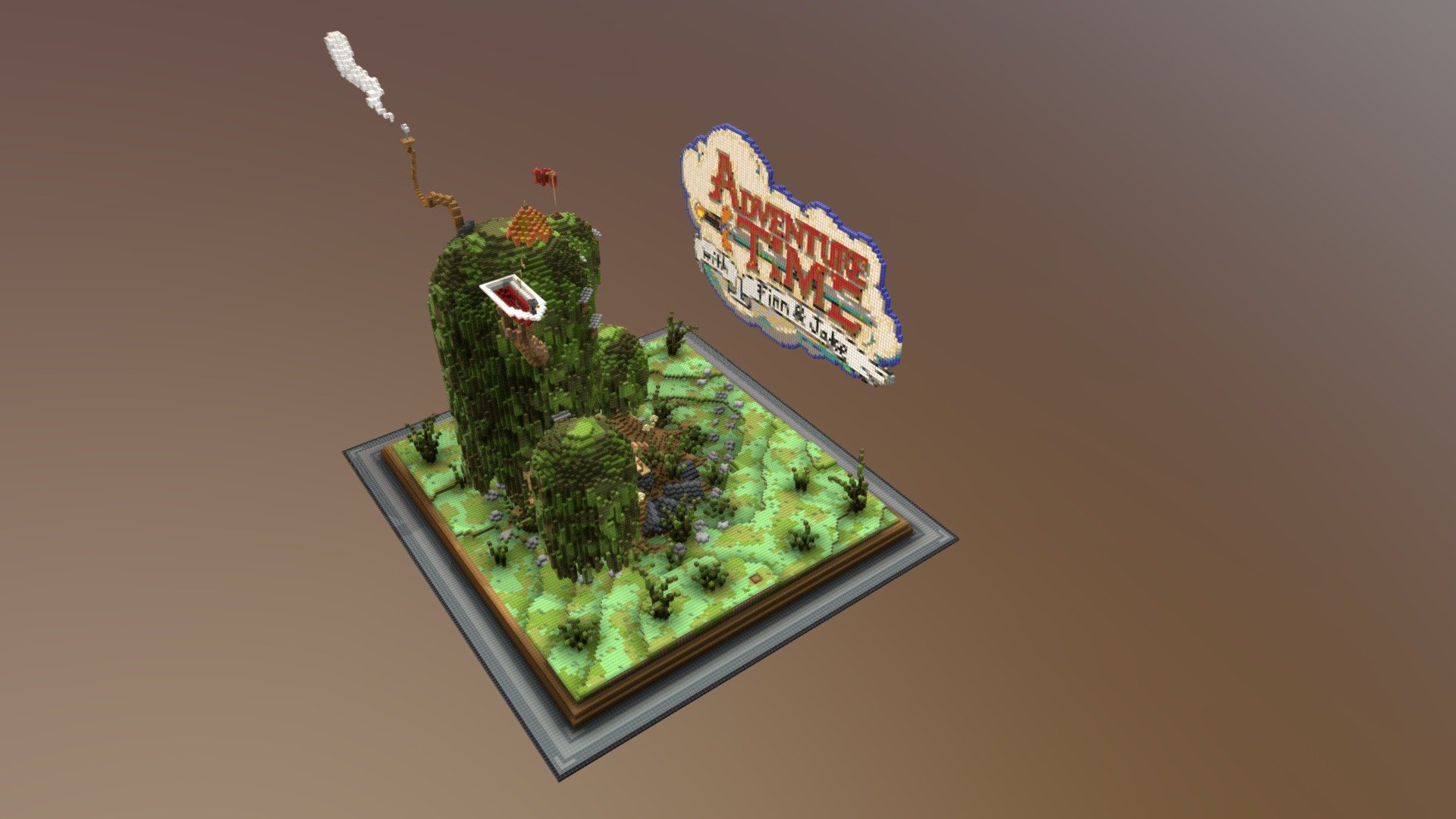 Practice / Adventure Time Arena - Download Free 3D model by ...