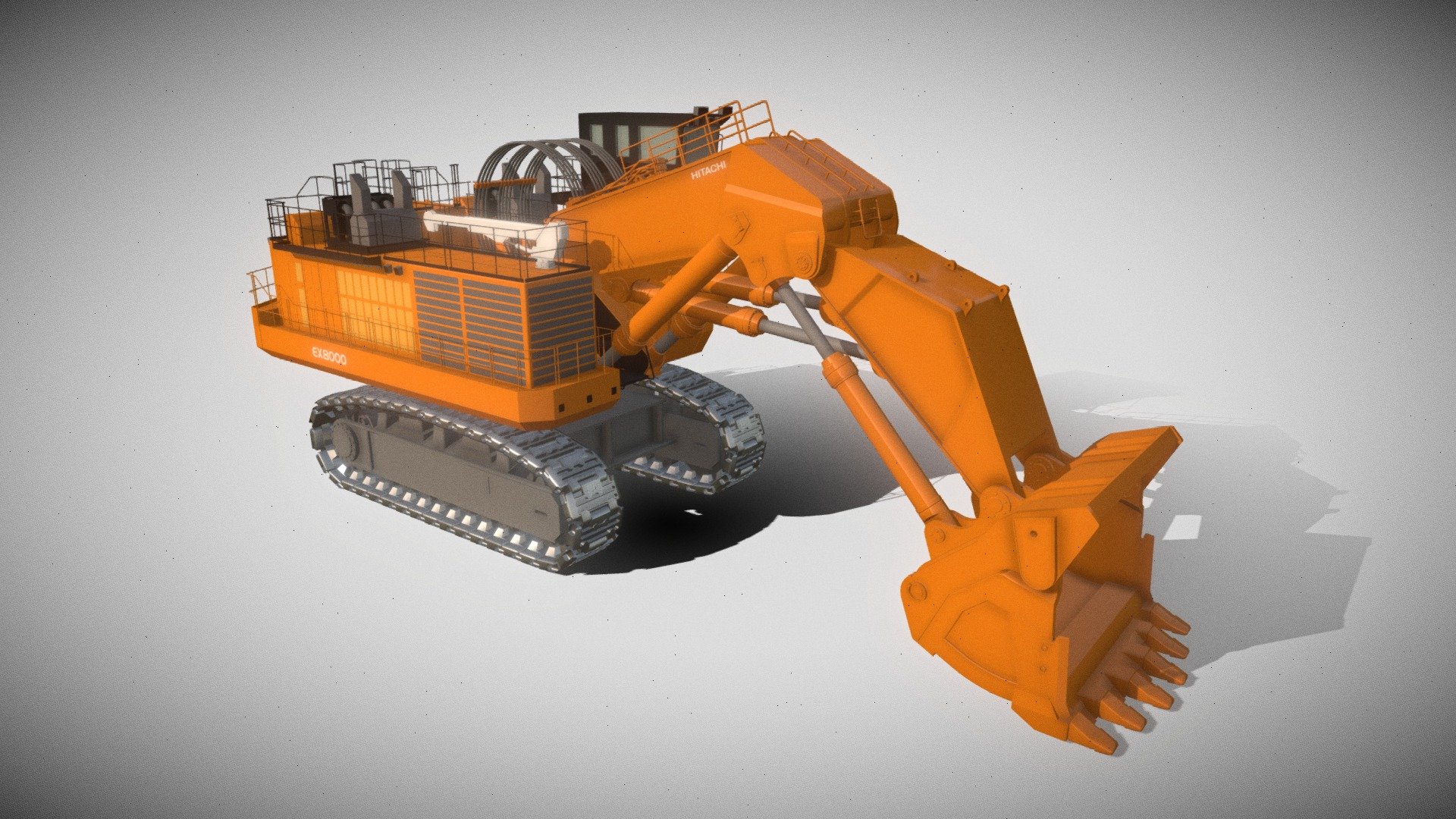 Hitachi EX8000 Basic - 3D model by The Learning Network ...