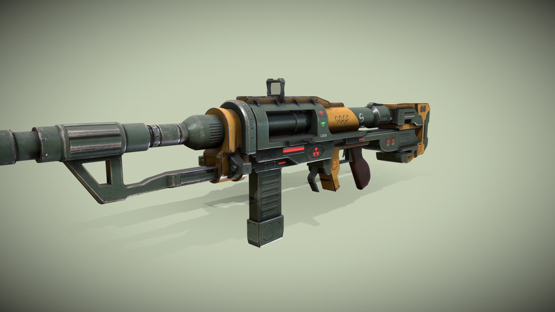 Rifle - Buy Royalty Free 3D model by SnowyTrain [7385d4f] - Sketchfab Store