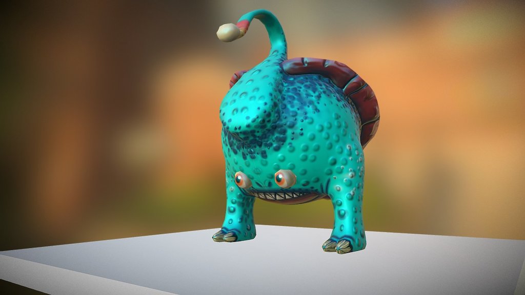 My Little Bicho-Bola - 3D model by Borja Barbeito (@borjabarbeito ...