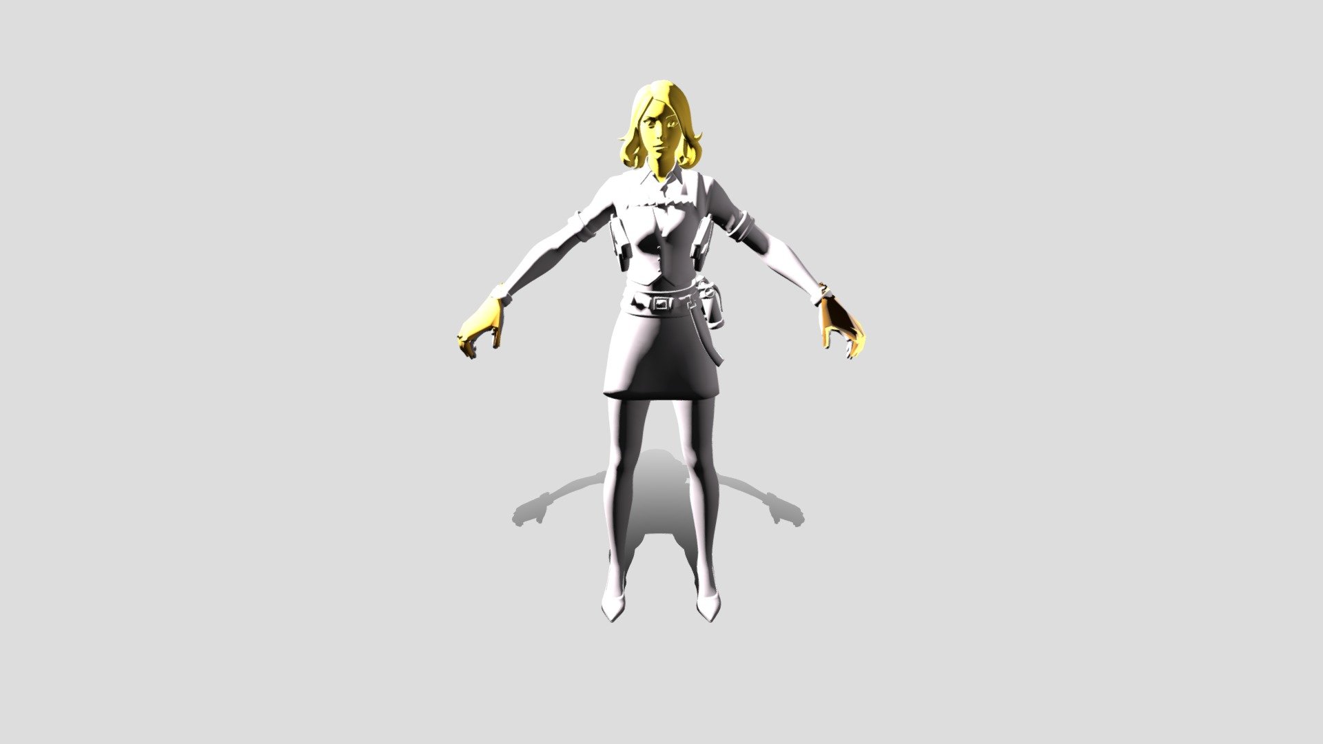 female Midas ghost version - Download Free 3D model by cjtdm [7386e8e ...