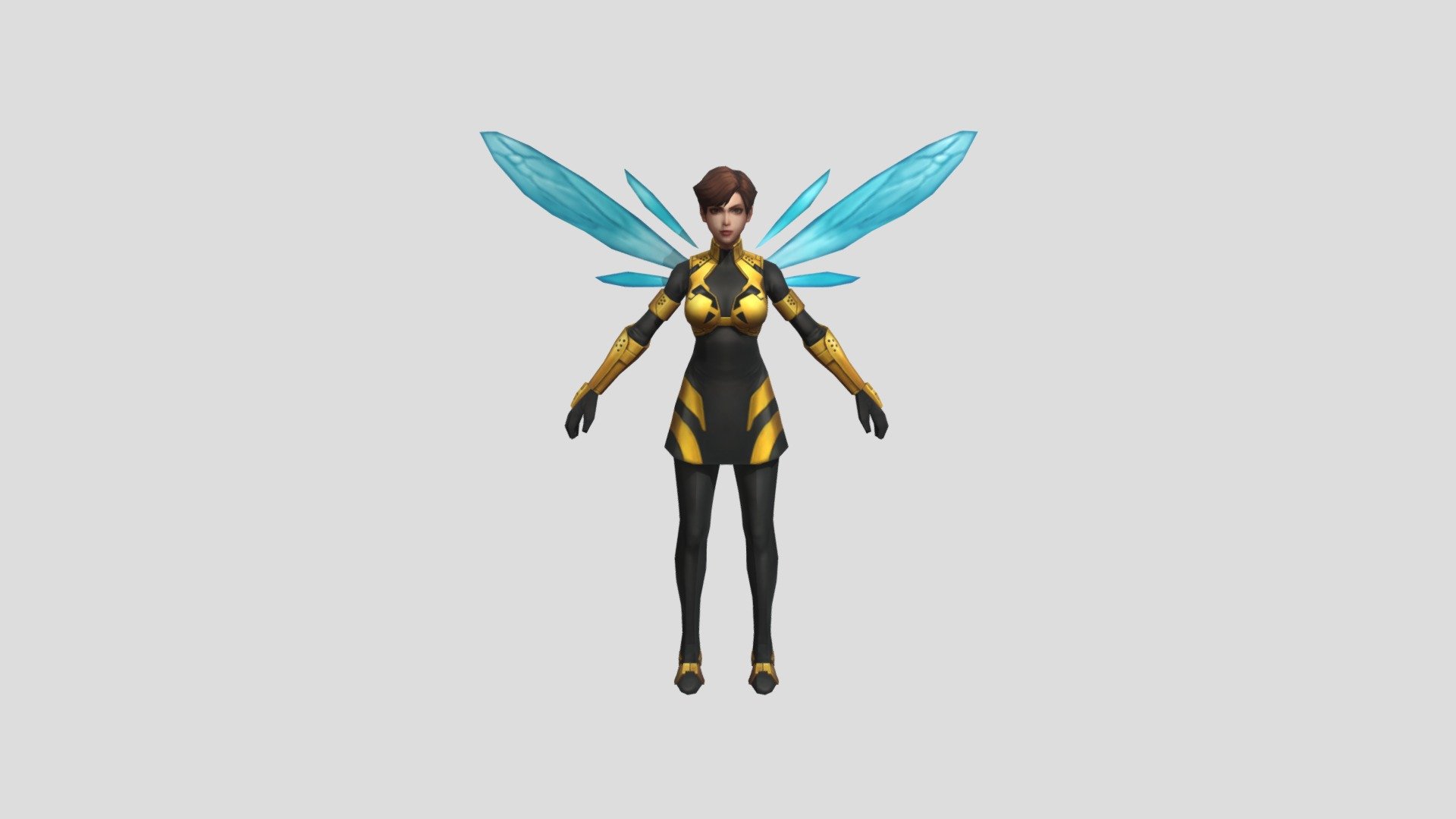Janet Van Dyne Wasp - Download Free 3D model by Tigerar1 ...
