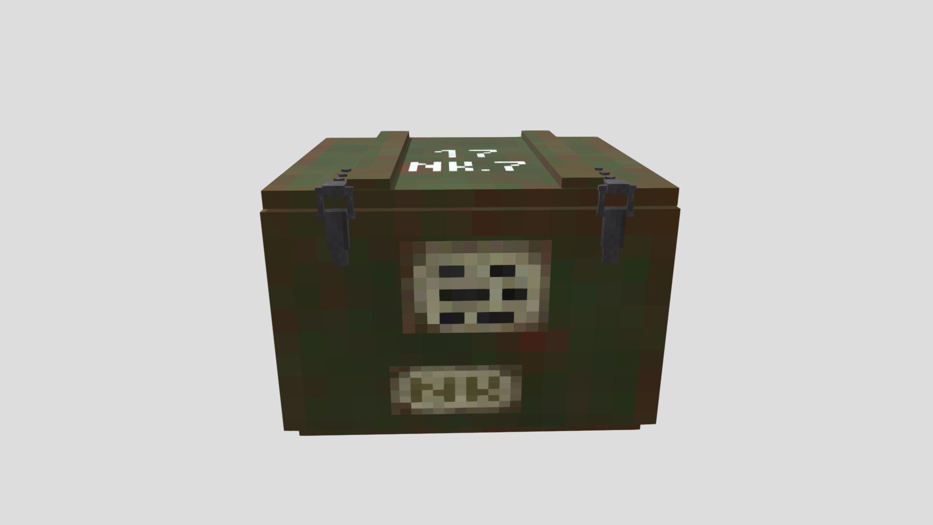 Old german crate - 3D model by BartekBW (@rojdanbw) [738b2a6] - Sketchfab