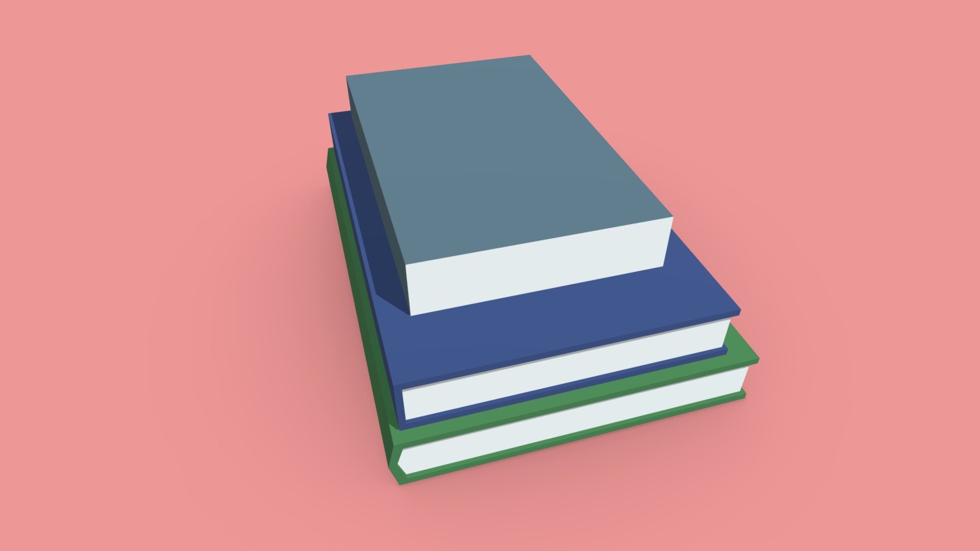 Book Pile - Buy Royalty Free 3D model by Maggatron (@MaggaModels ...