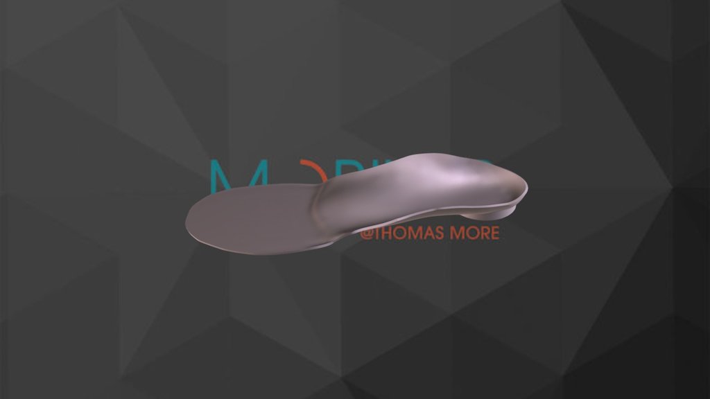 3D printed insole design 1 - 3D model by Mobilab [738dd1c] - Sketchfab