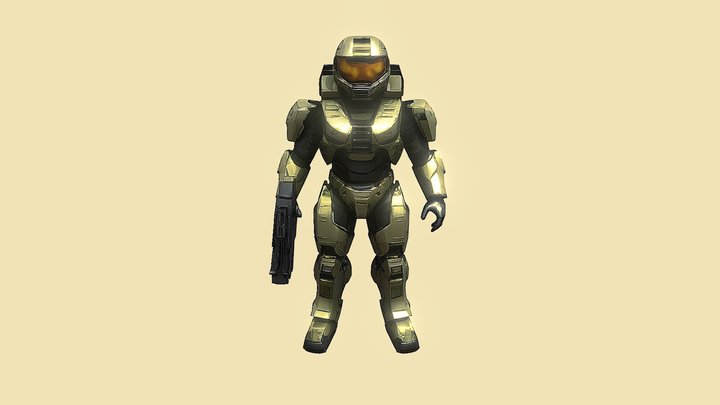Halo-soldier 3D models - Sketchfab