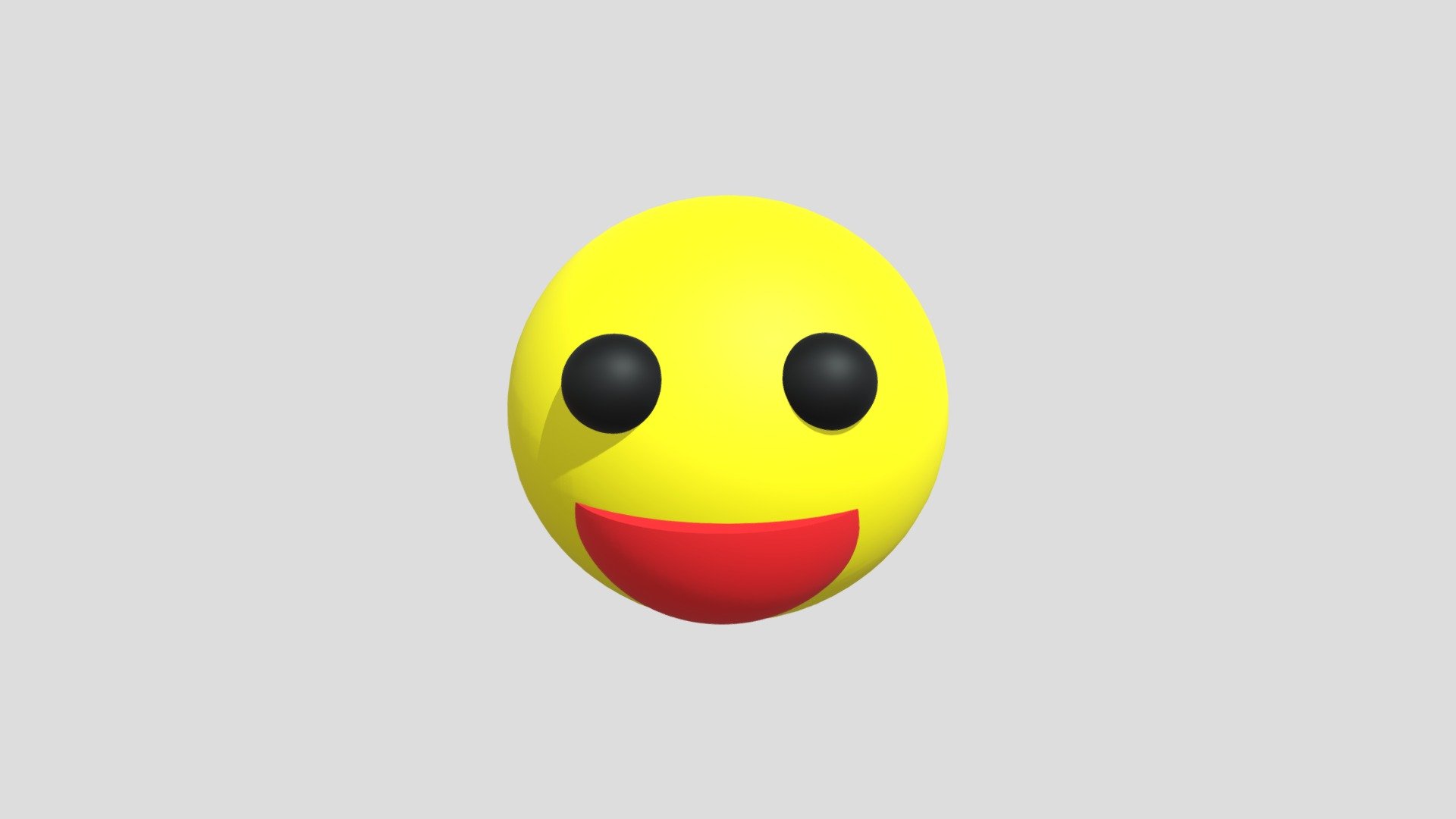 Happy Emoji - Download Free 3D model by DCC (@15589) [738f939] - Sketchfab