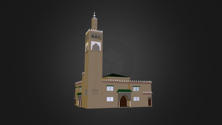 Moroccan-mosque 3D models - Sketchfab
