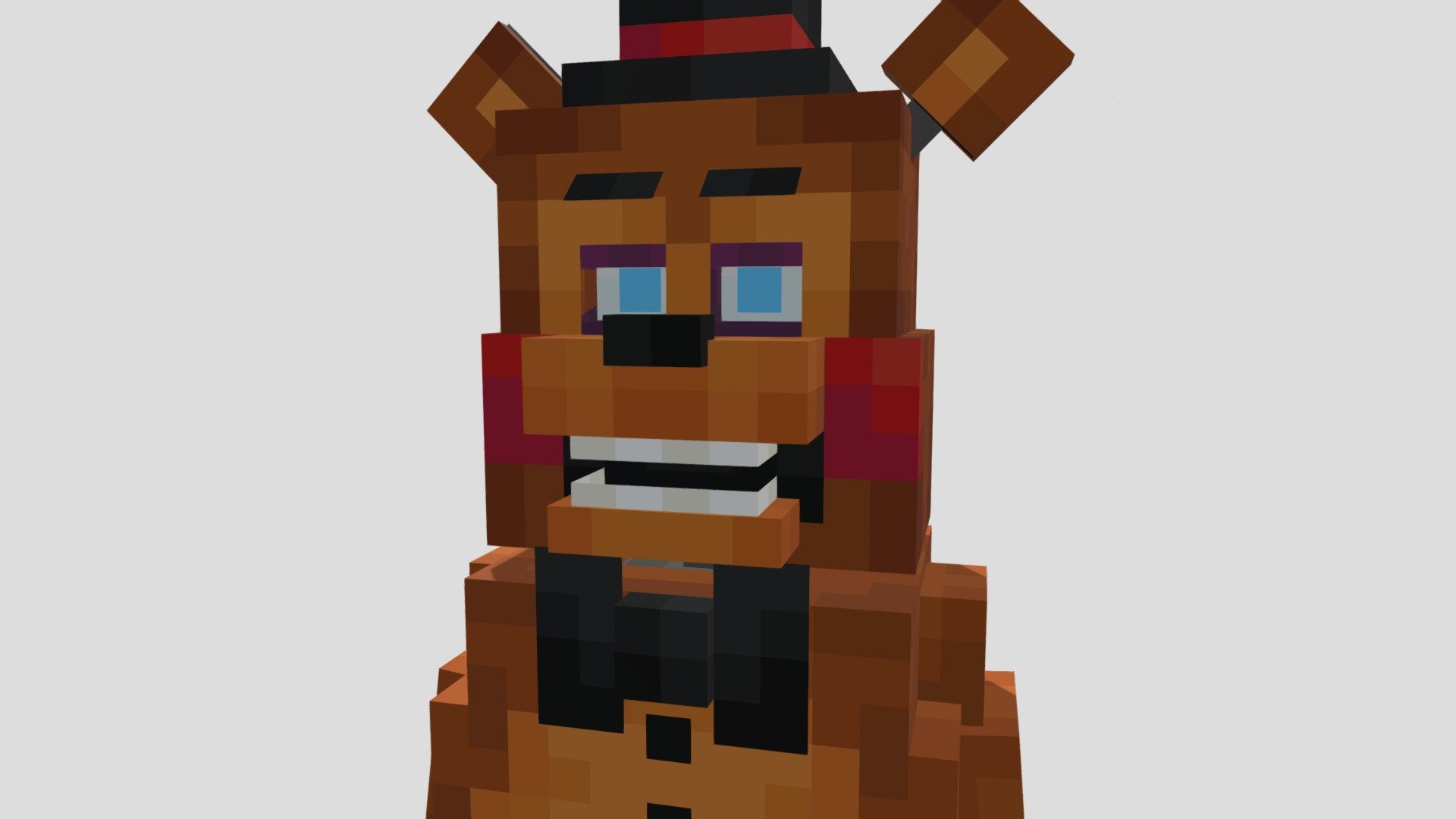 Minecraft Toy Freddy [FNAF] - Download Free 3D model by User_no_found ...