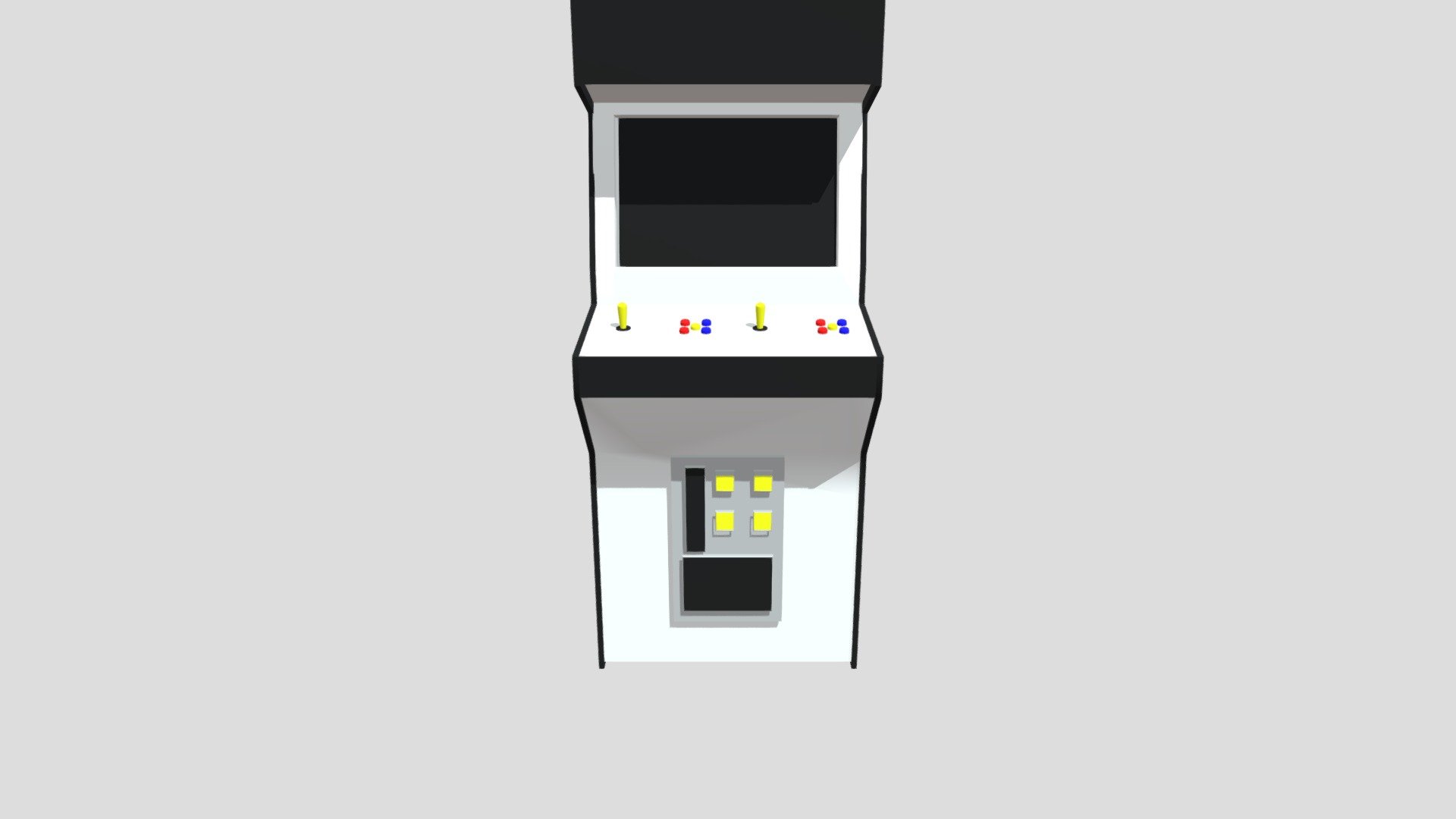 Arcade Cabinet - 3D model by JohnnyDev (@devonlopezdevonlopez) [7391cdd ...