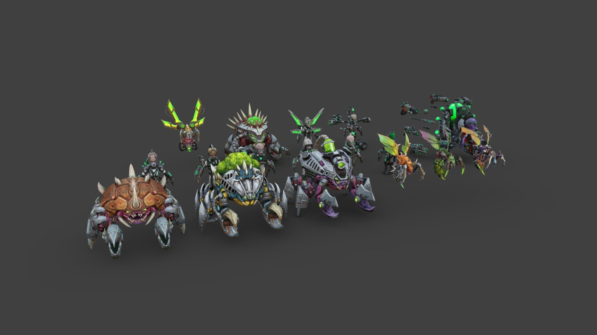 Psykers - 3D model by SilverSnake [7393207] - Sketchfab