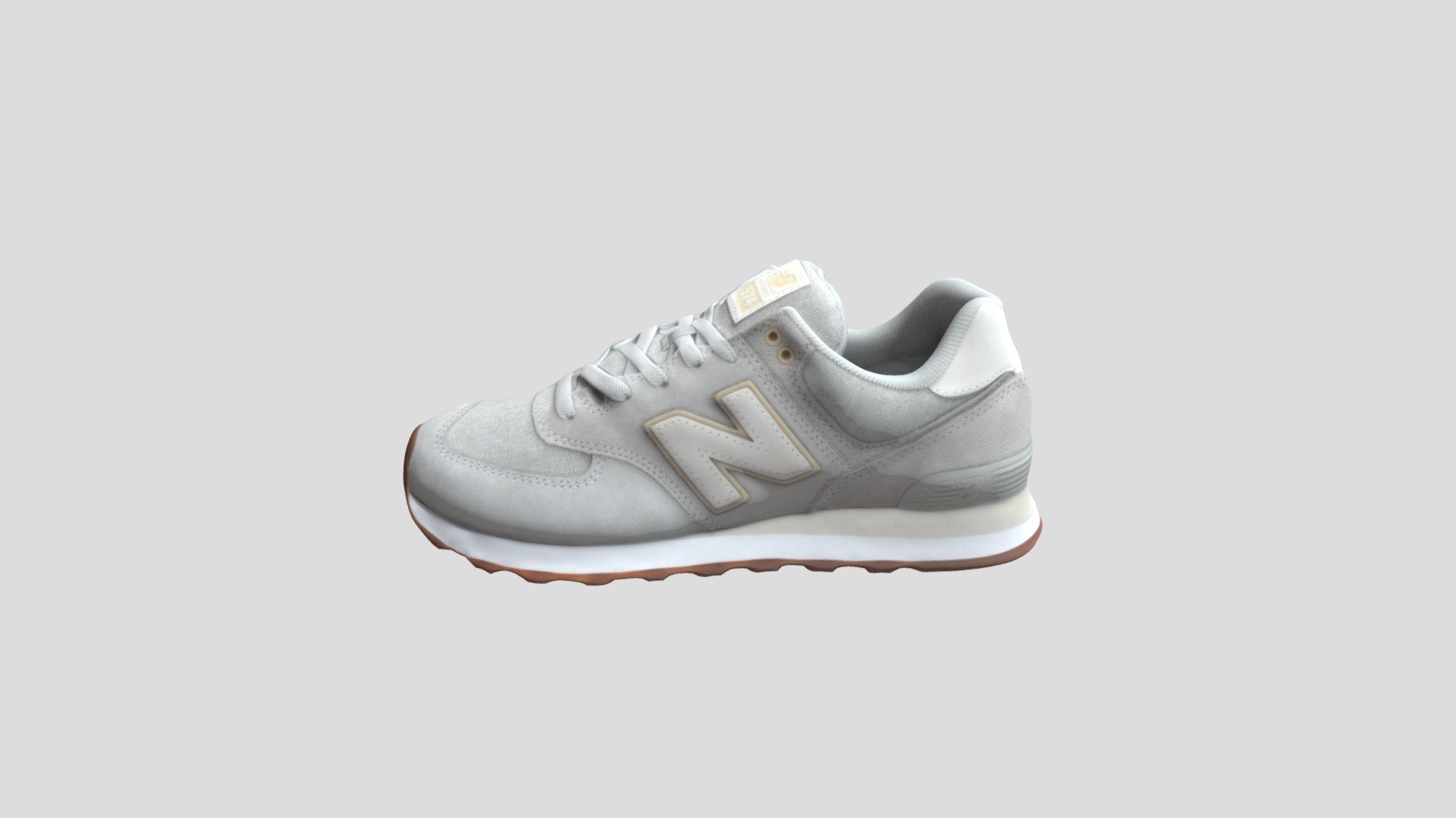 New Balance NB 574 V2 灰色_ML574SNI - Buy Royalty Free 3D model by ...