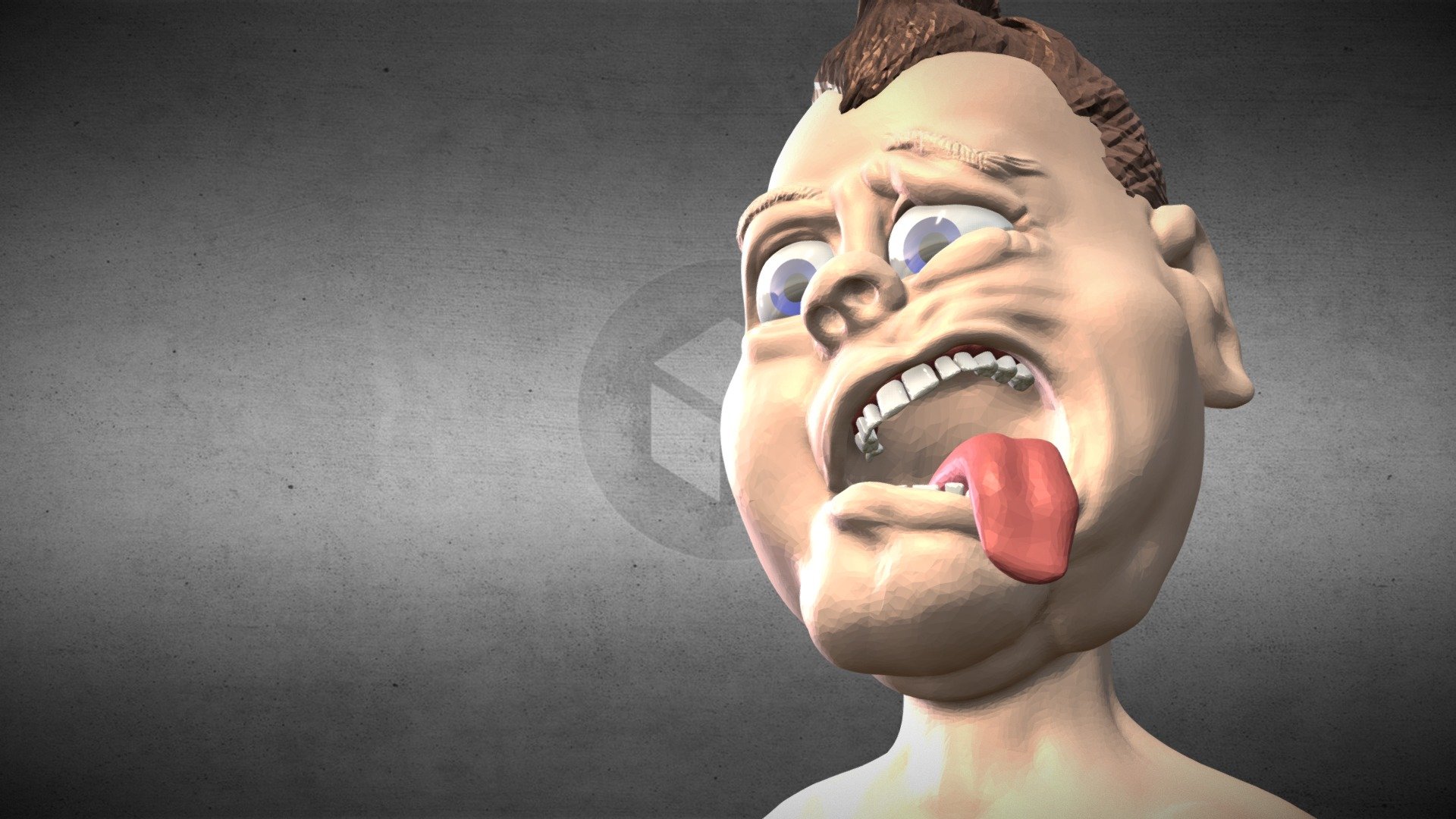 Sculptjanuary 2018 Day 10: Disgusting - 3D model by 3dnett [7394aff ...