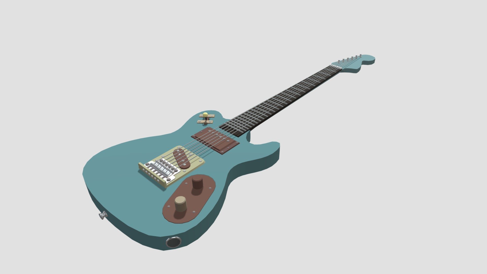Guitar Draft - Download Free 3D model by Fellming (@Fellm) [7395d85 ...