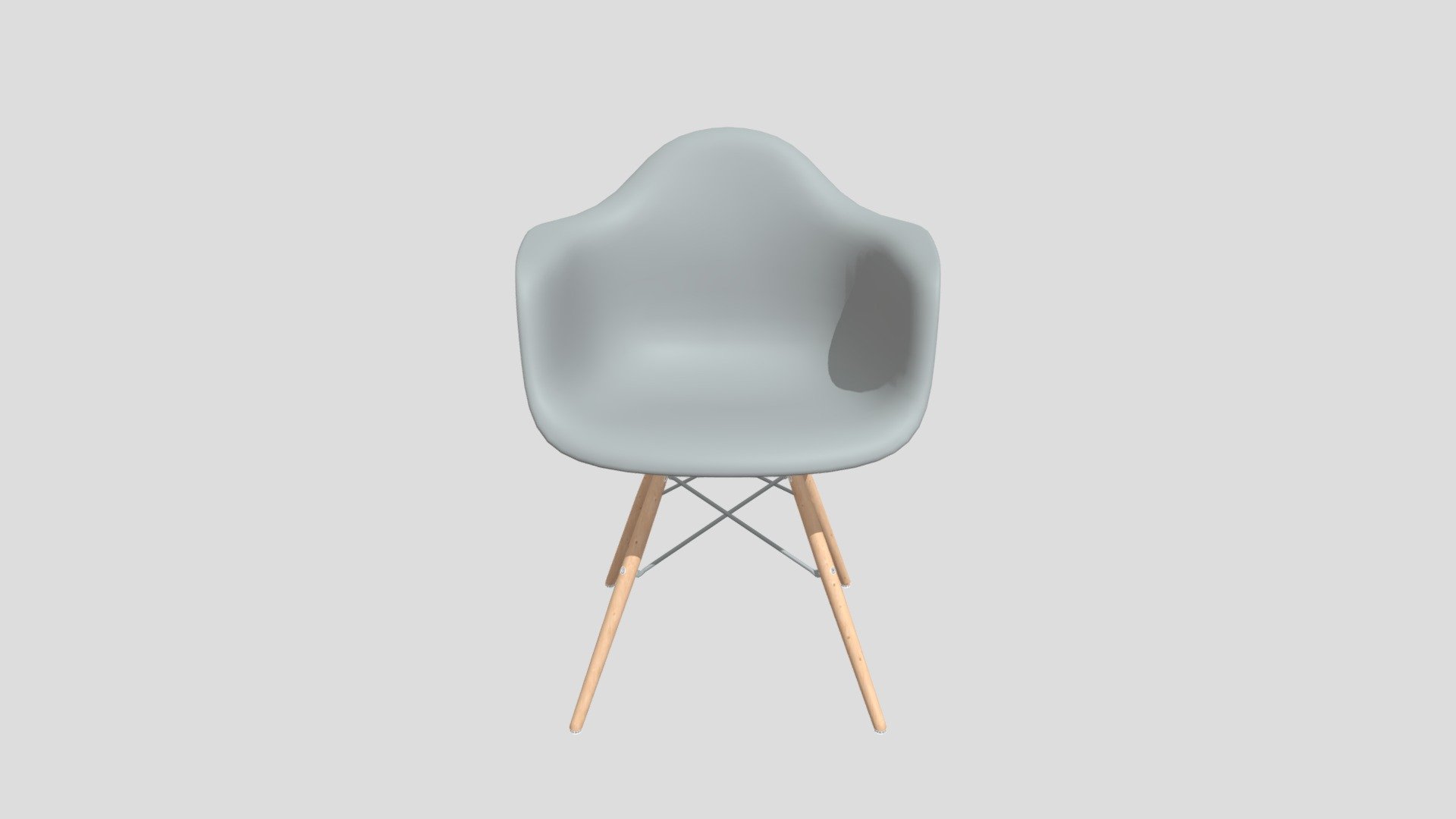 Grey Chair - 3D model by ayumi_indra [7396280] - Sketchfab