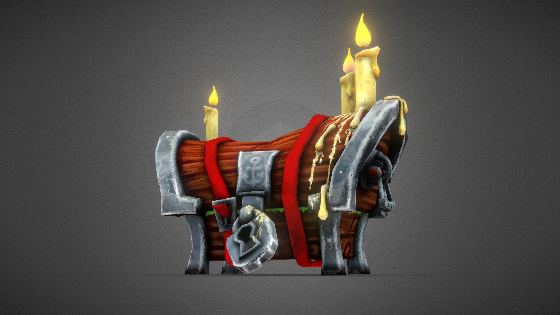 Stylized Treasure Chest - 3D model by RitzSpikes (@britzspikes ...