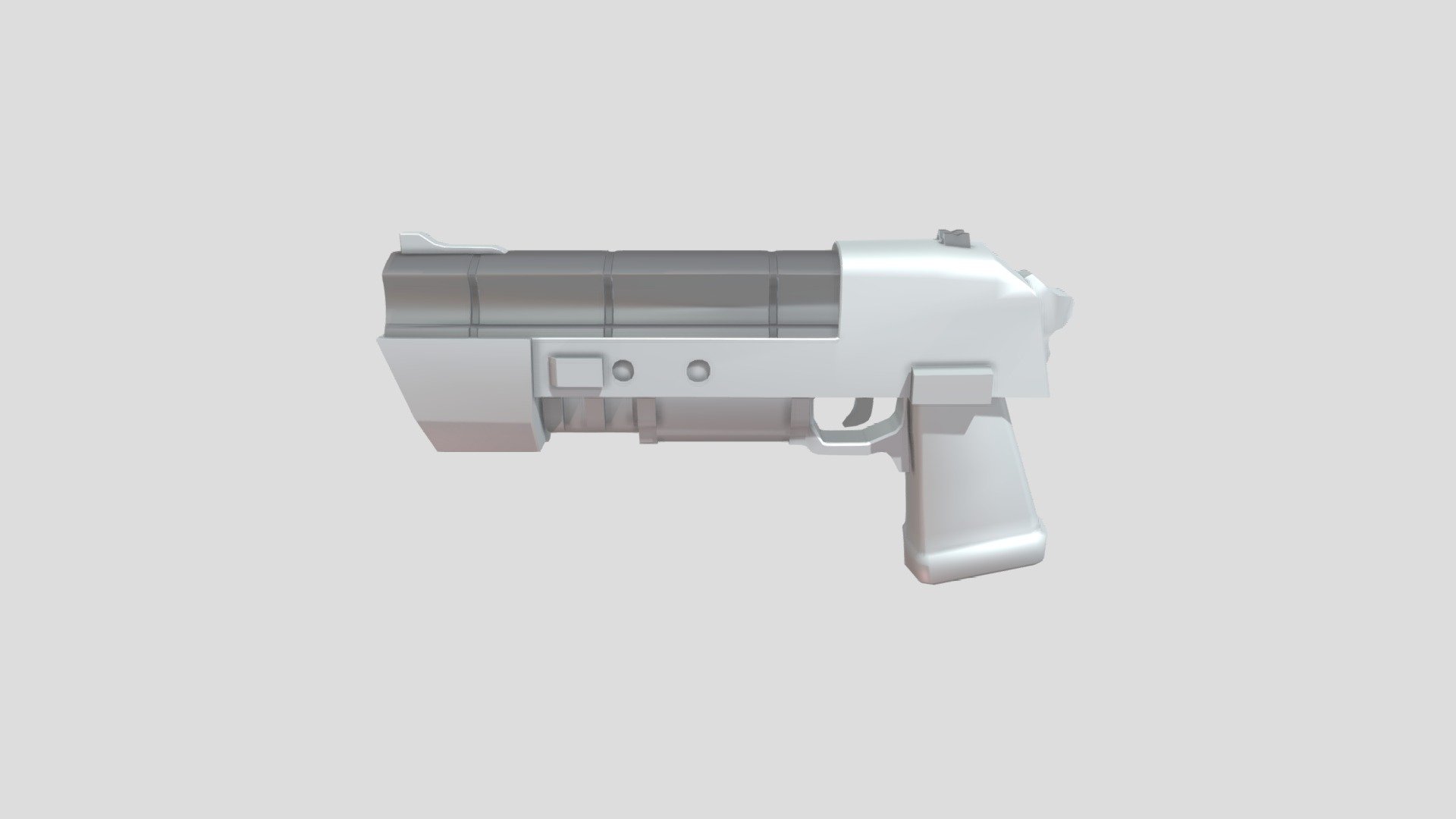 RoboQuest_Pistol - 3D model by Nick.Graff [7398295] - Sketchfab
