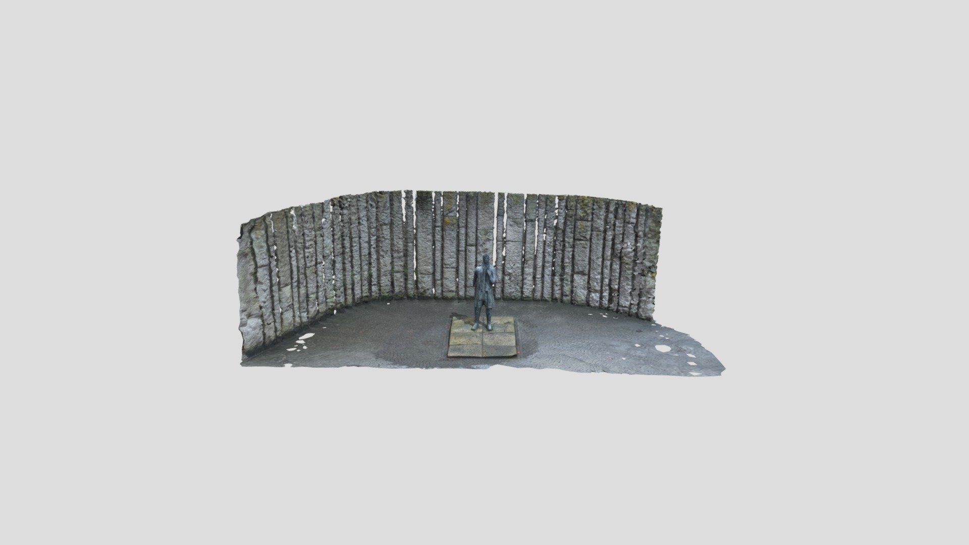 Wolfe Tone Statue single texture - 3D model by YooMan [73983ca] - Sketchfab