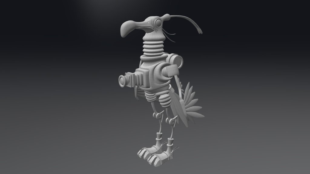 WW1 MECH BIRD - 3D model by Tom (@tomkinscloud) [7398e06] - Sketchfab
