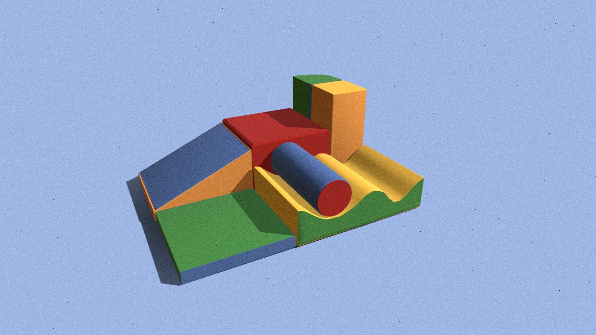 Basic Softplay - Download Free 3D model by Ped3d [7399eaf] - Sketchfab