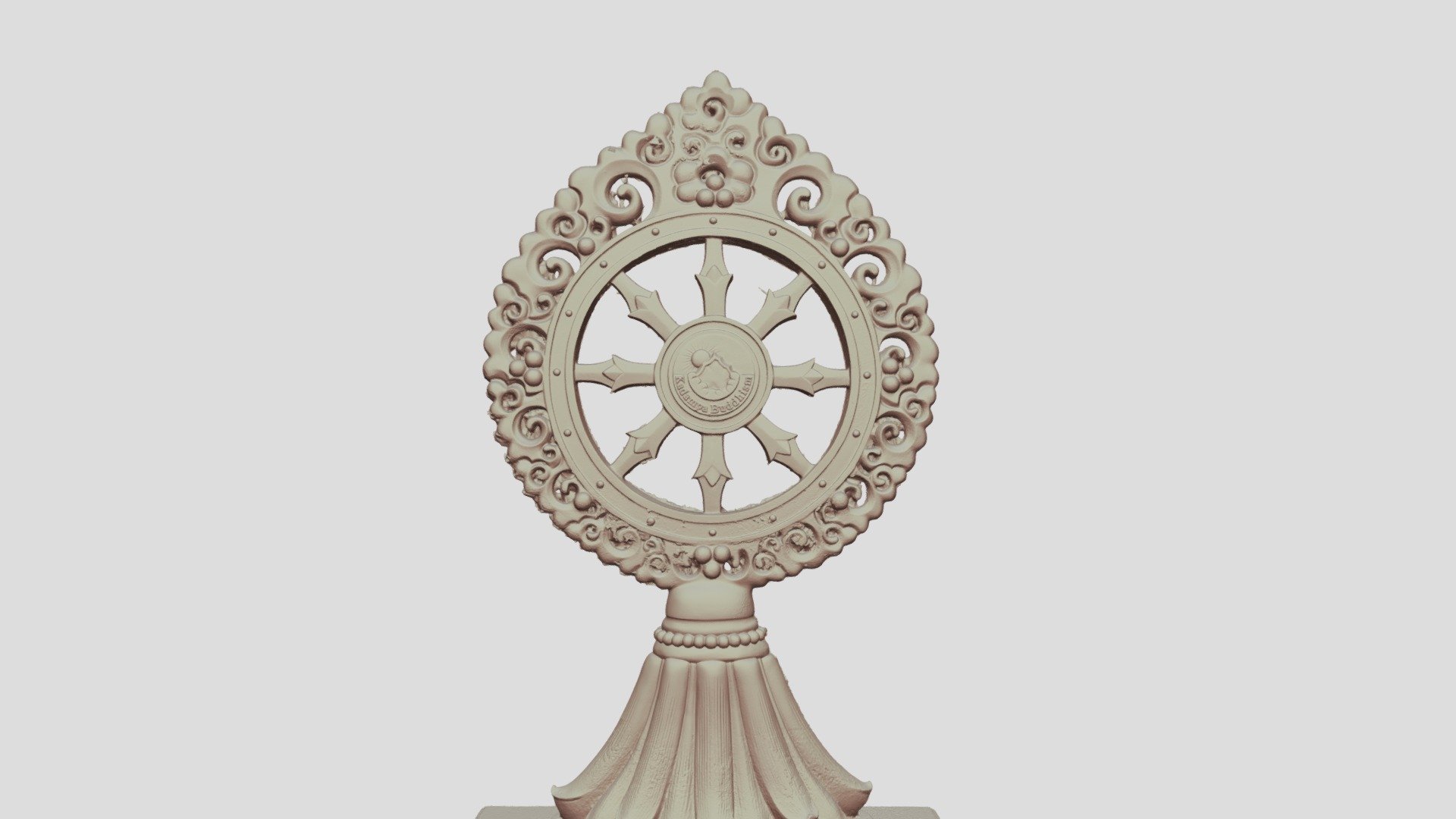 Roue du Dharma reality capture - Download Free 3D model by jonathan ...