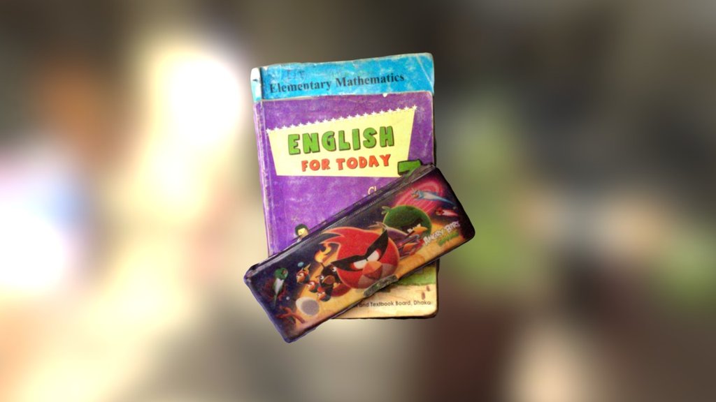 mim books - 3D model by Dan Archer (@danarcher3D) [739af92] - Sketchfab