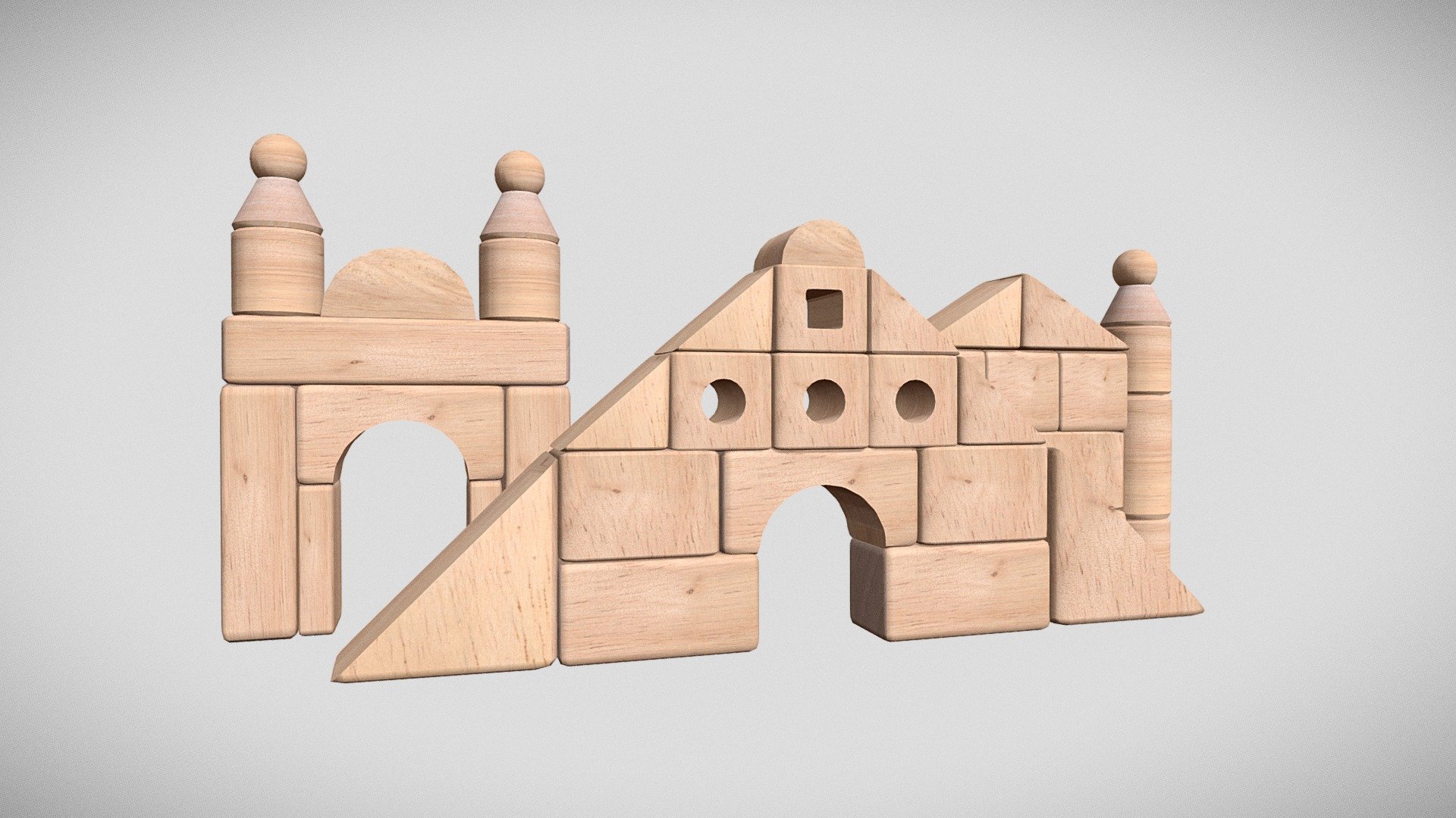 Block - Download Free 3D model by choi464 [739b879] - Sketchfab