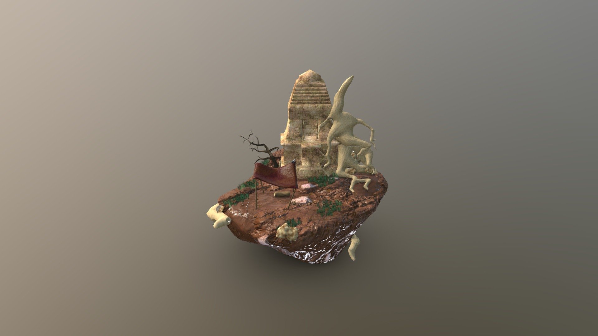 Organic Modelling - PF1 - Download Free 3D model by aroonsalotra ...