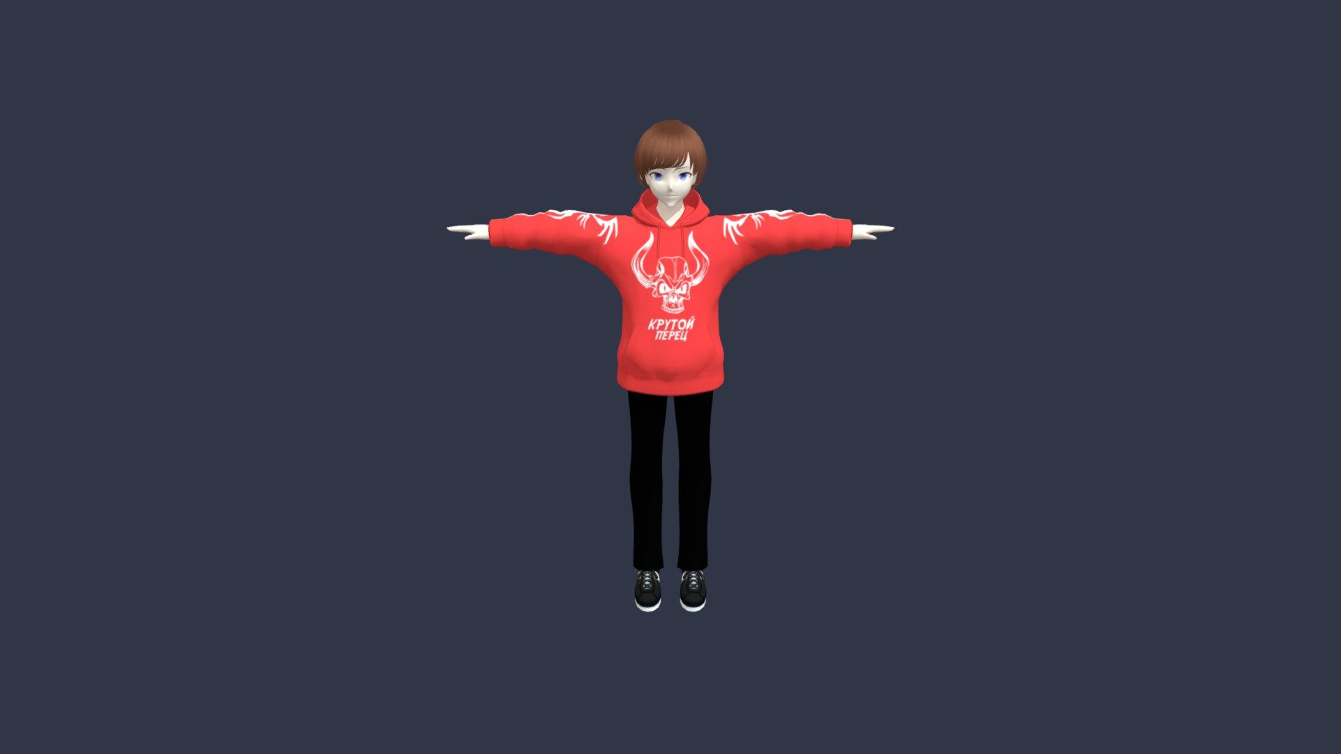 character boy #3 (FBX) - Download Free 3D model by BELAZ (@asset_for ...