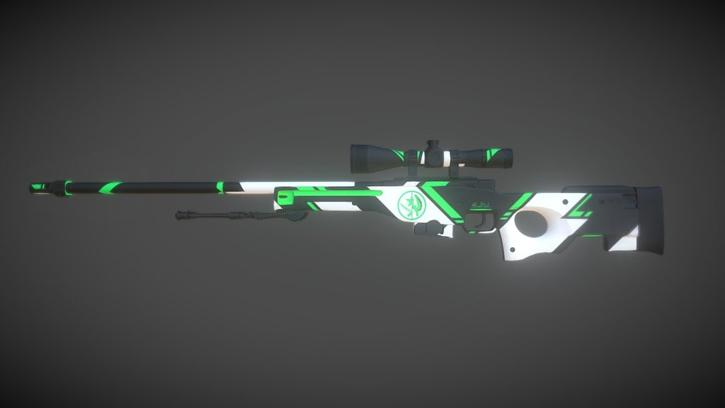 AWP Sport Shot - 3D model by BluePatch [739ef72] - Sketchfab