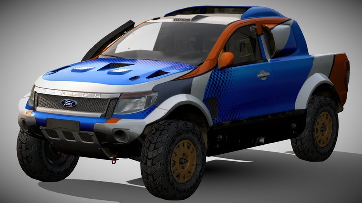 Ford-ranger 3D models - Sketchfab