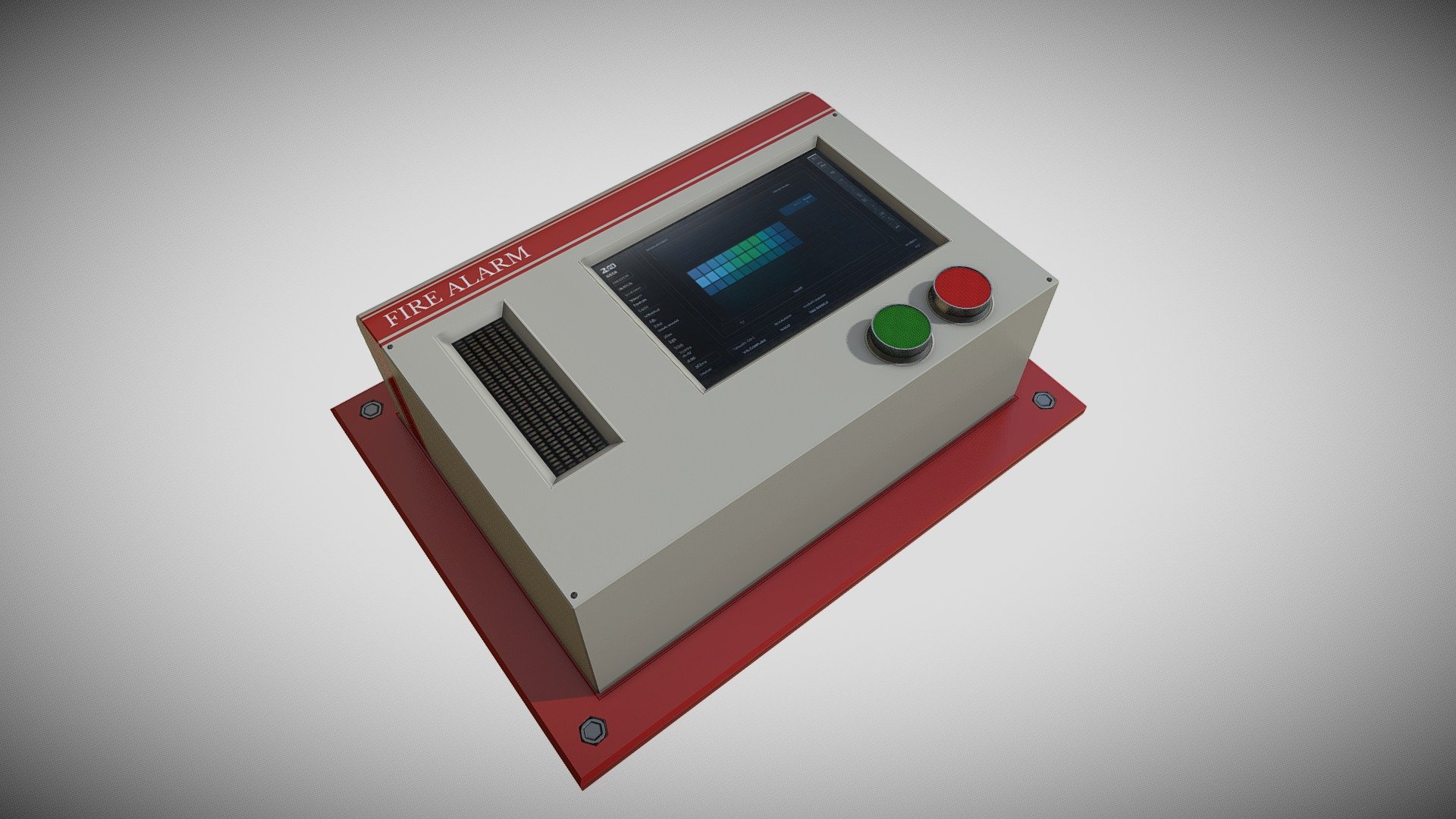 Fire Alarm - Buy Royalty Free 3D model by MW-Models [73a10b6 ...