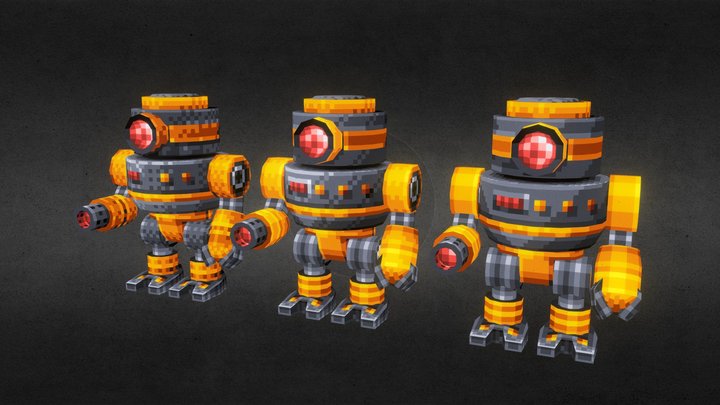 Dithering 3D models - Sketchfab