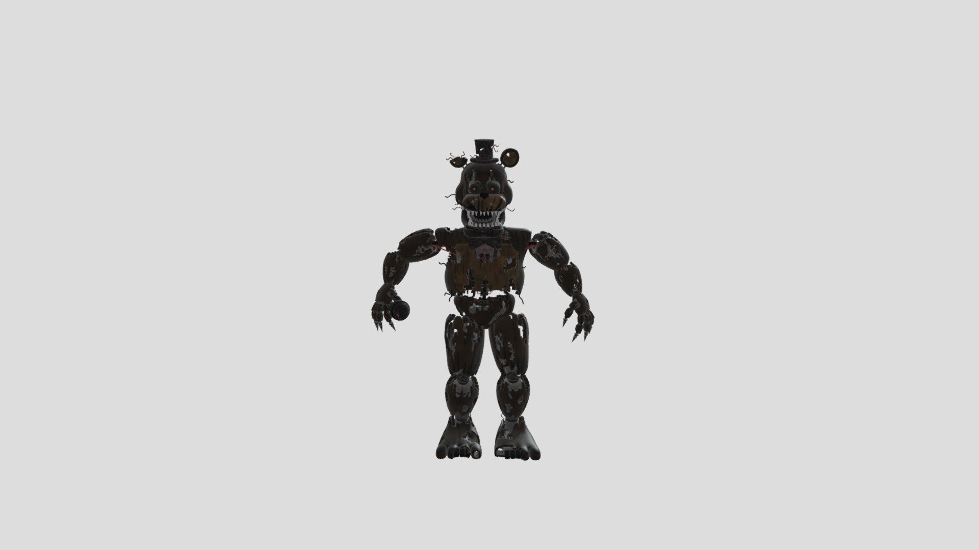 Nightmare Freddy - Download Free 3D model by dwall8611 [73a1500 ...