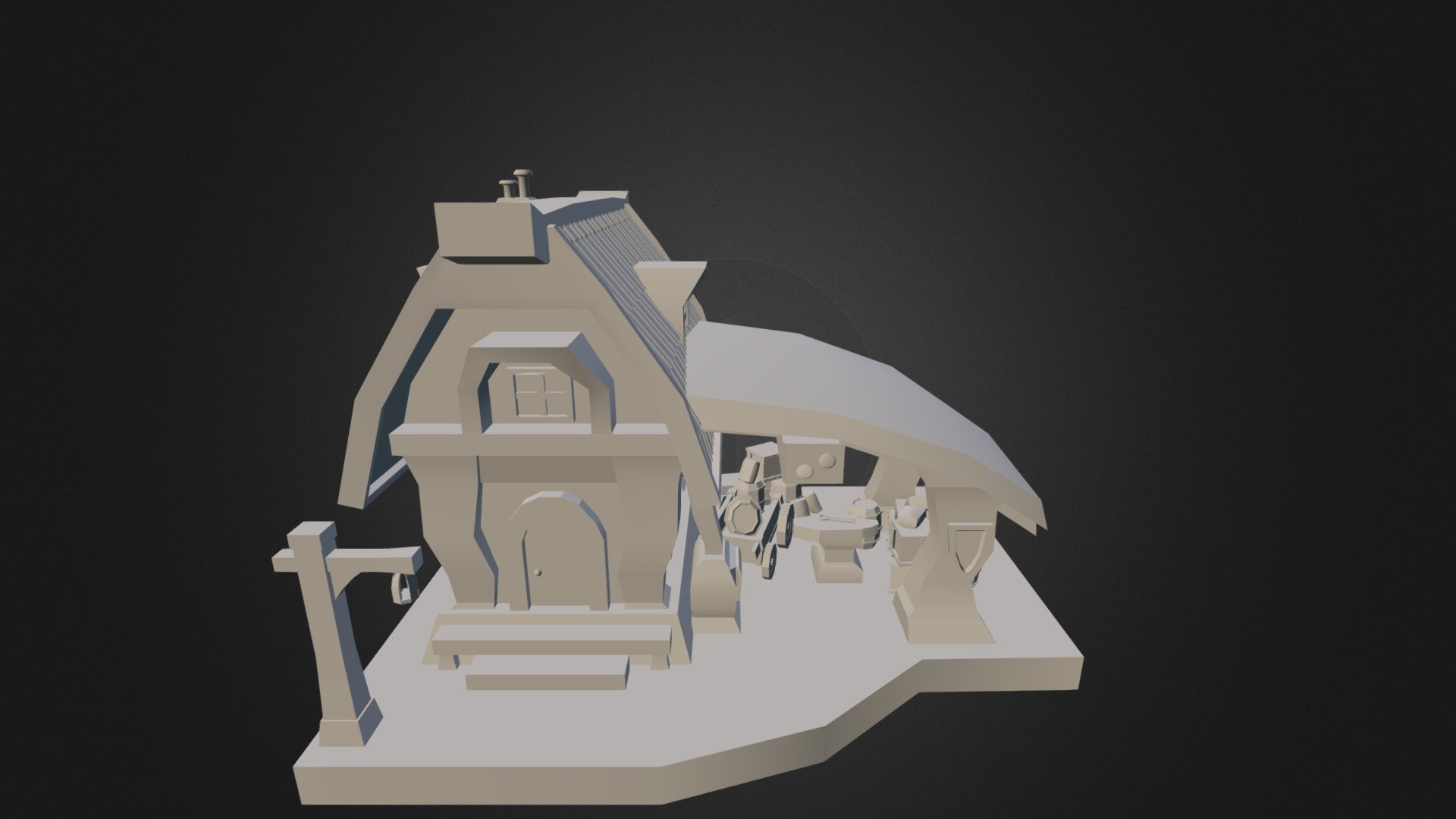 Wow House - 3D model by marioc3d [73a3cb3] - Sketchfab