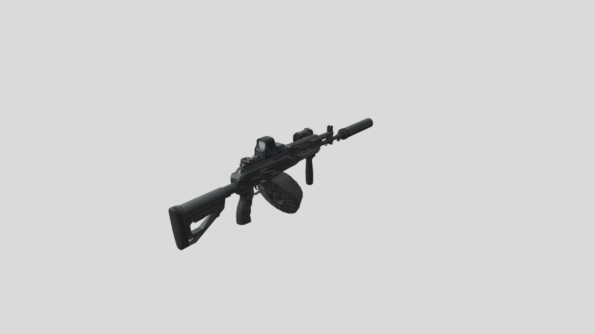 Ak12 Assault Rifle - 3D model by Nouraiz [73a4976] - Sketchfab