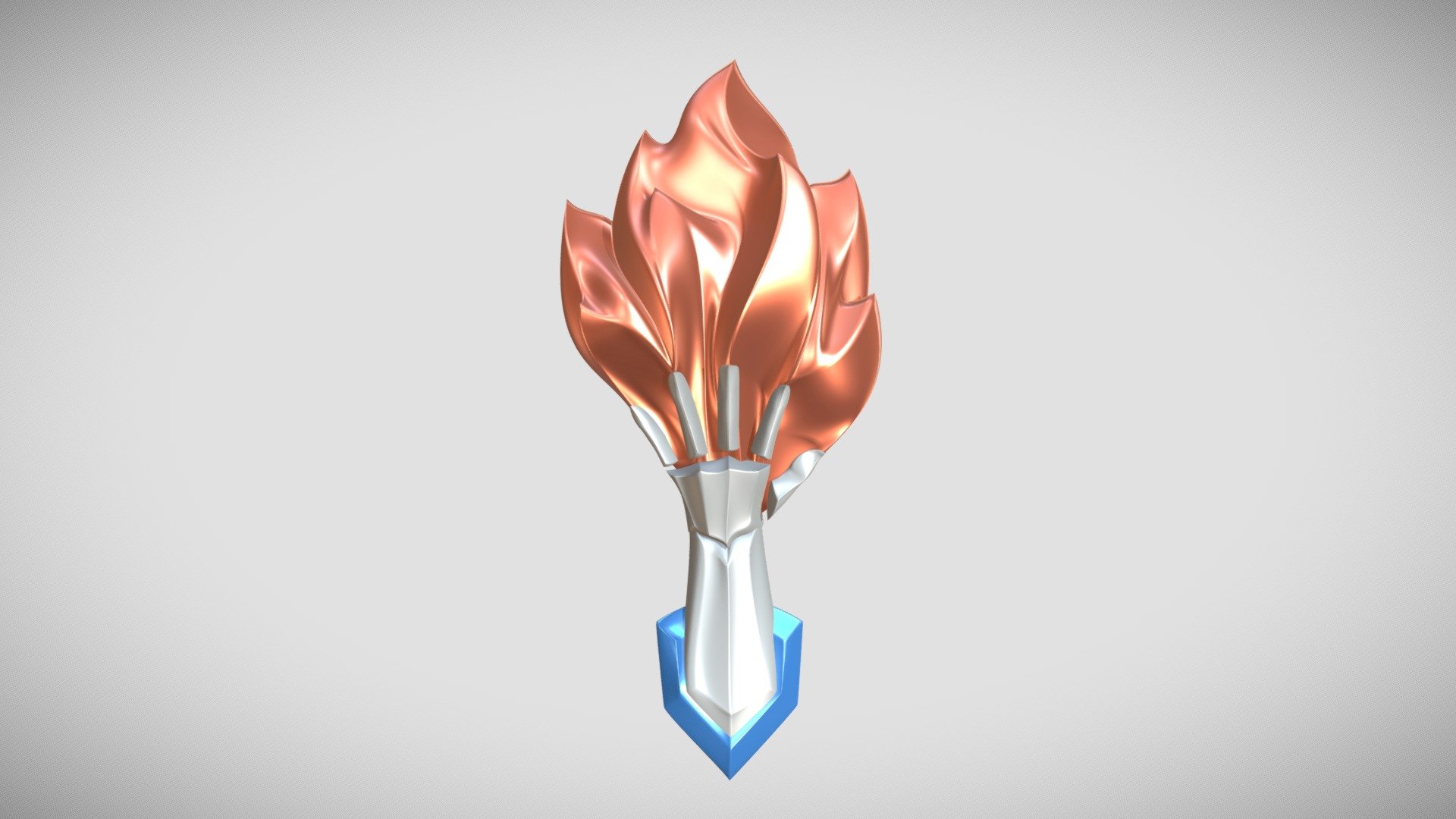 Wall Lamp FireHand - 3D model by MaRaT [73a4a60] - Sketchfab