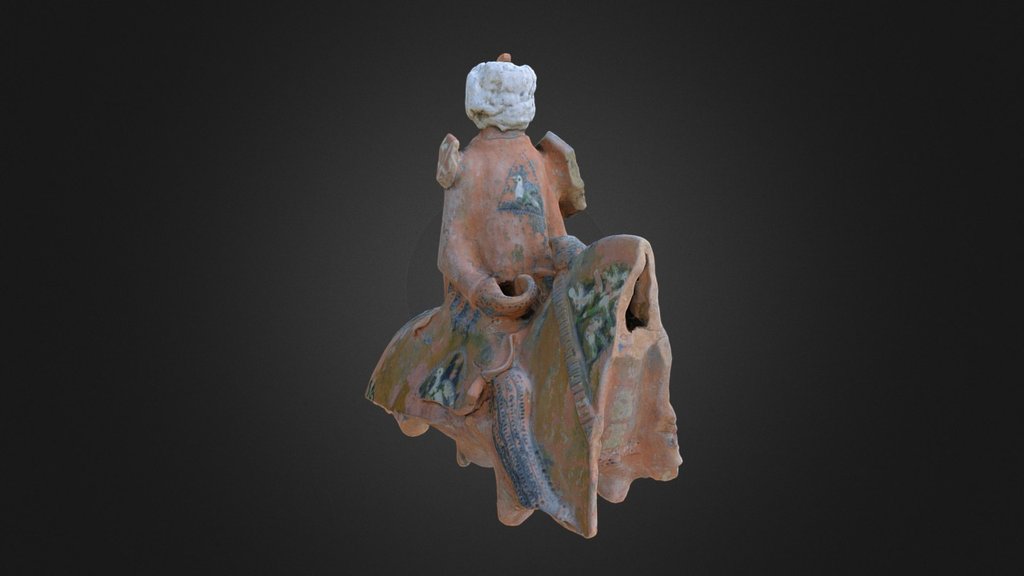 Dakruiter - 3D model by ArcheologieDelft [73a5b5f] - Sketchfab