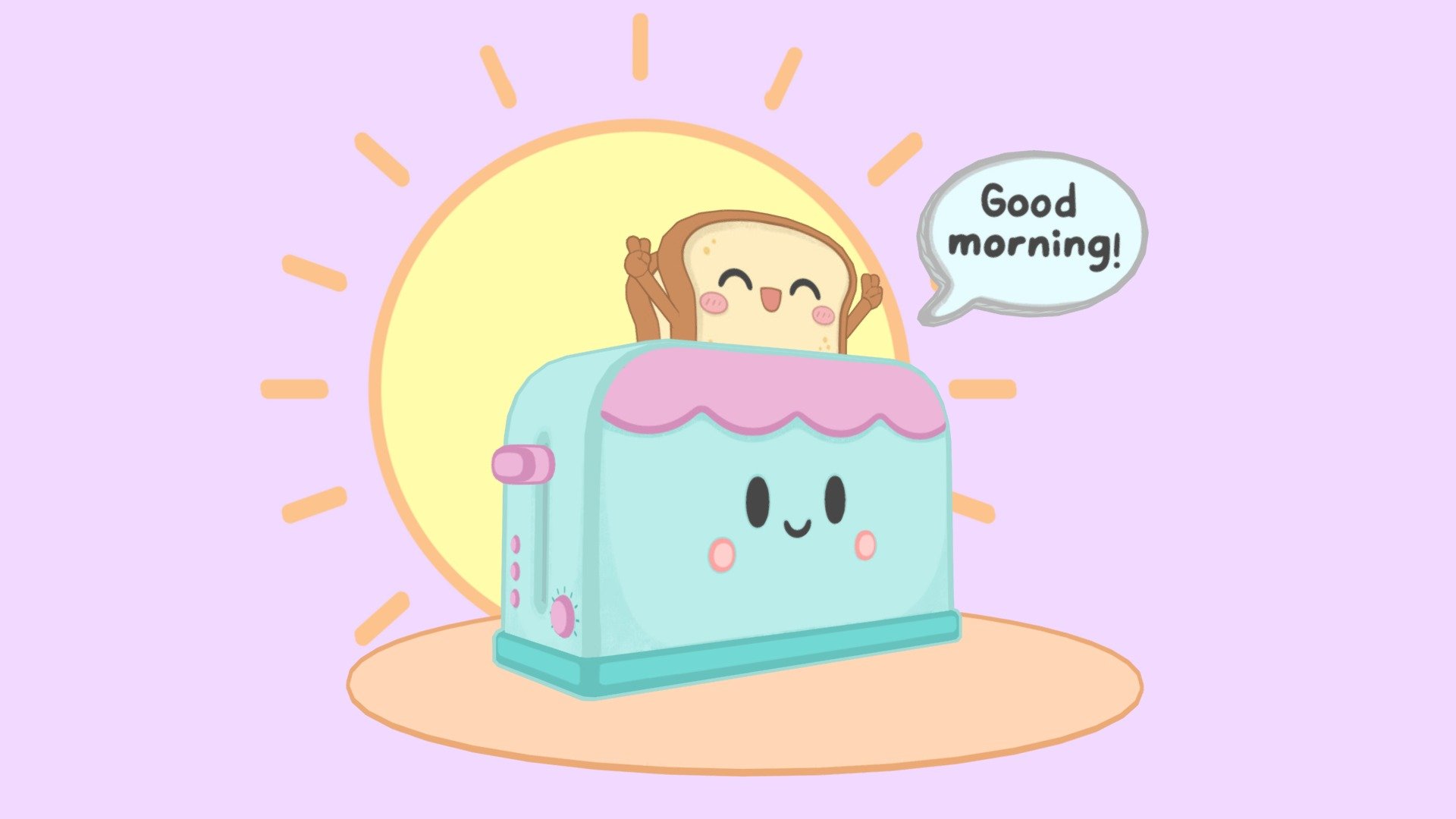 Cute Morning! - 3D model by Iván Ortega (@ivanortegabrush) [73a6c21 ...