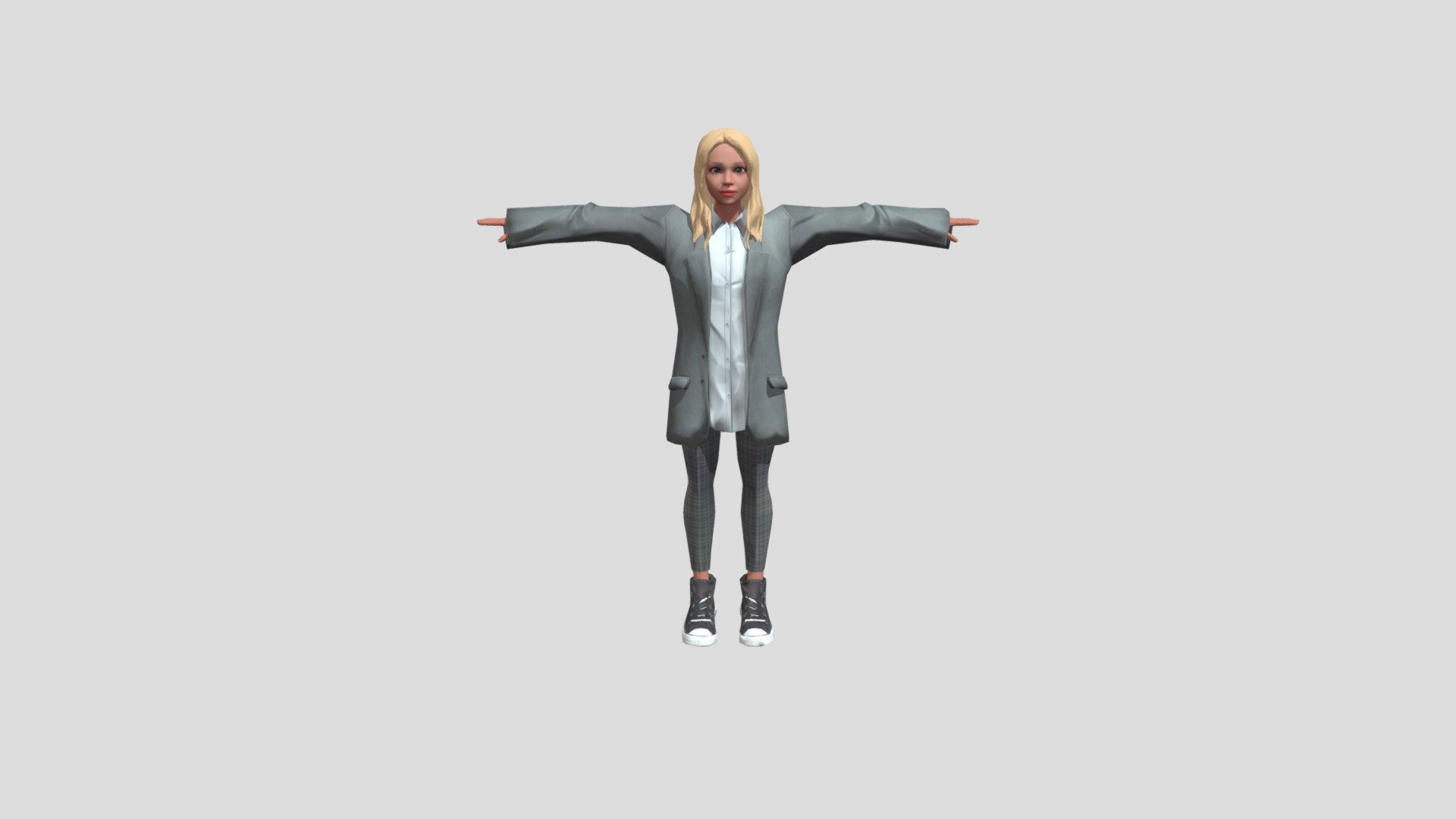 Female Standing Pose - Download Free 3D model by esthermariadeboer ...