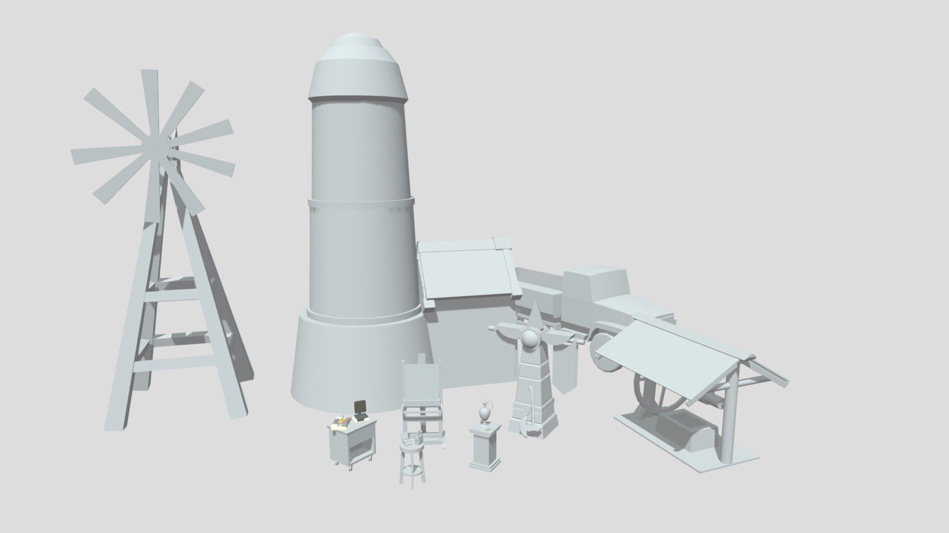 Drafts Compilation 3d Model By Sen Sentinel [73ab108] Sketchfab