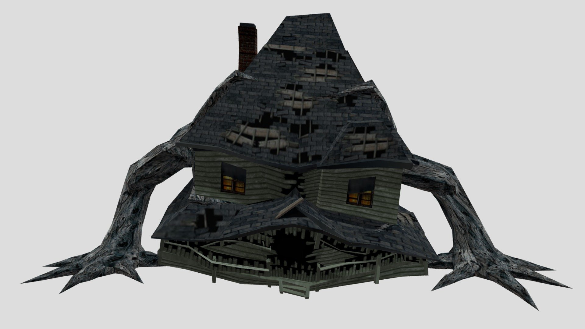 Monster House Boss - Download Free 3D model by CLfanmodel ...