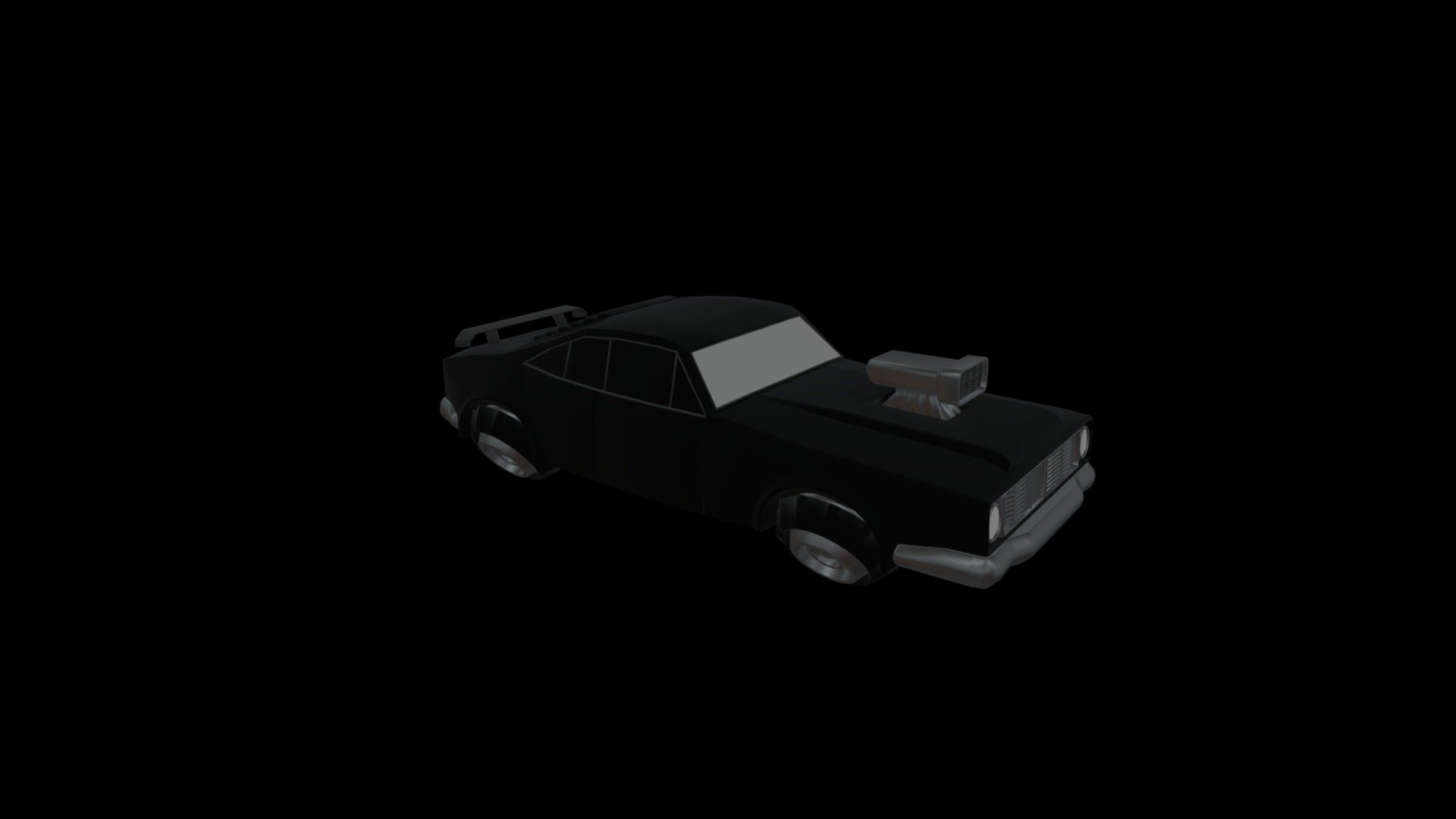 Muscle Hover Car - 3D model by AngusRaisin [73af1cd] - Sketchfab
