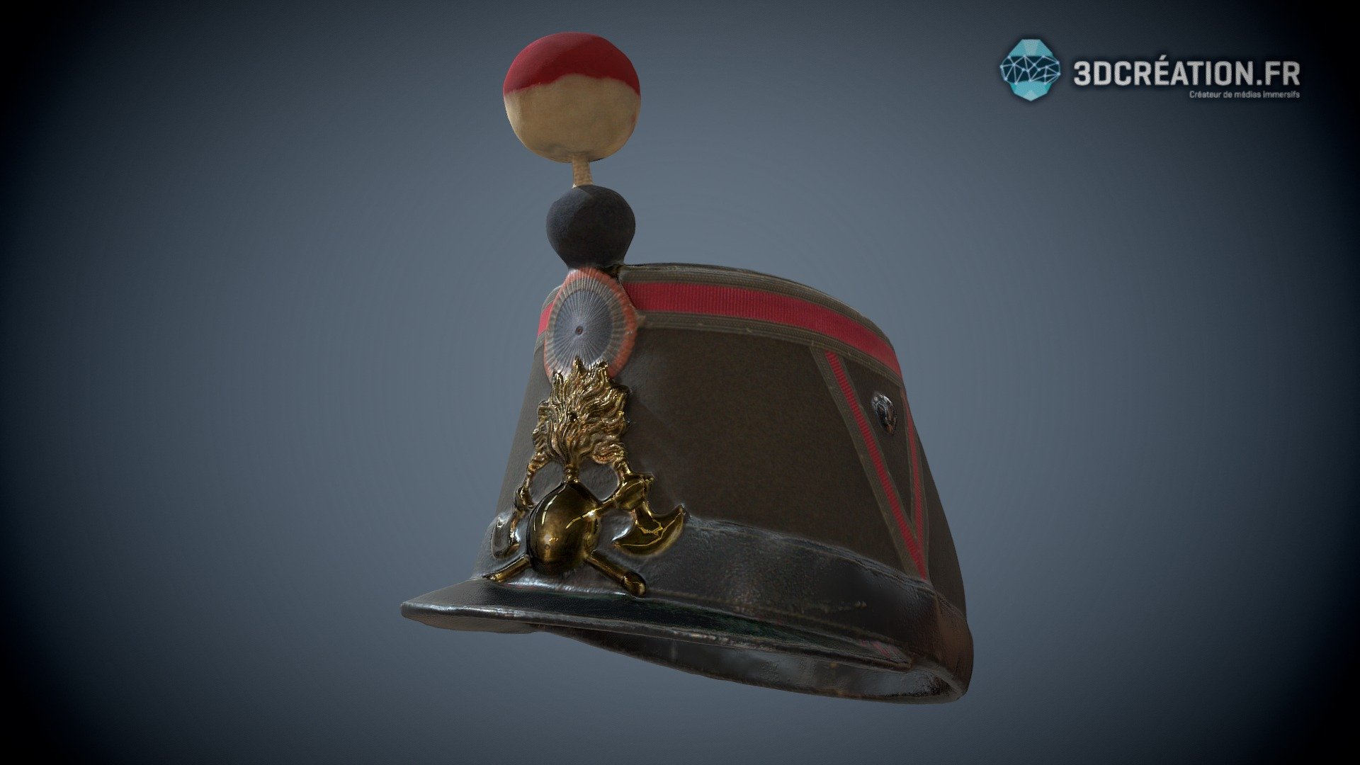 Shako - 3D model by 3dcreation_lyon [73af7a7] - Sketchfab