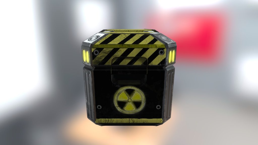 Sci - Fi crate - 3D model by Kayleigh_clarke [73b0e34] - Sketchfab