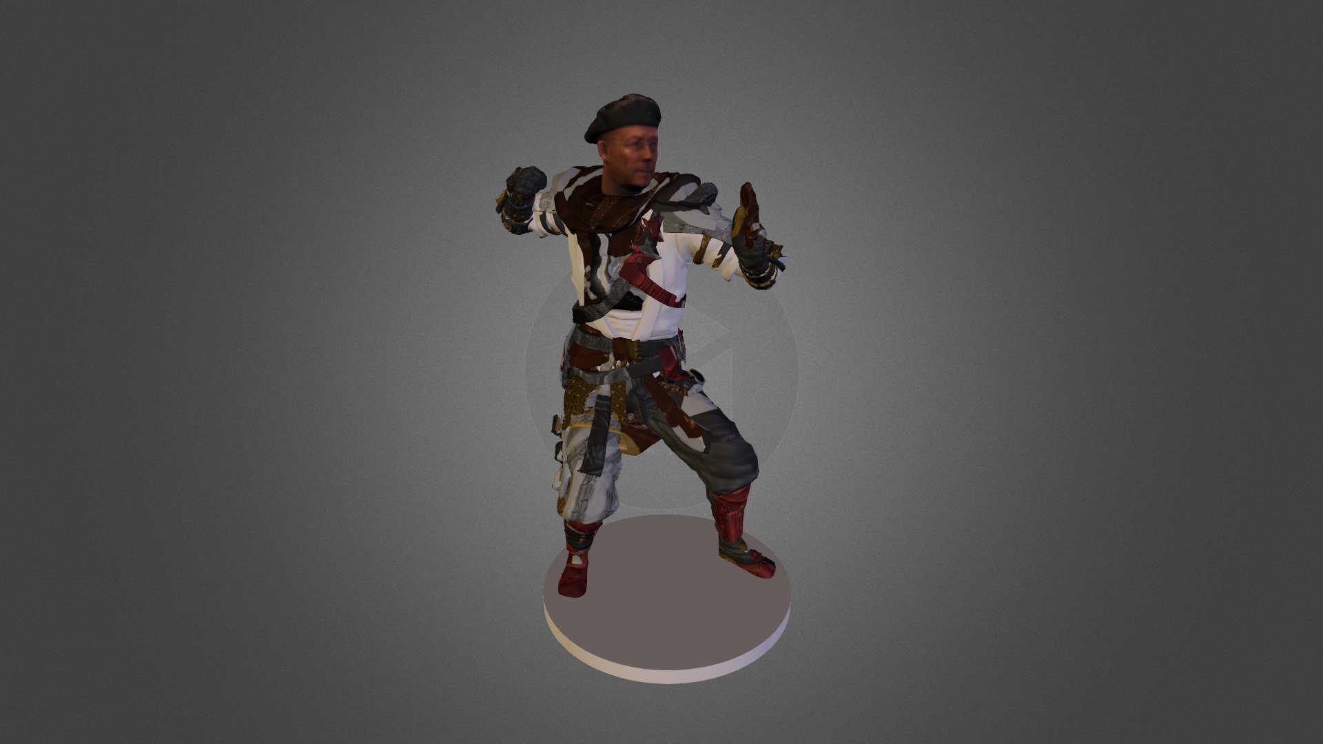 Ninja Figurine Example - 3D model by Kevin Scofield (@kevinscofield ...