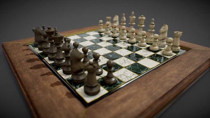 Chess 3D models - Sketchfab
